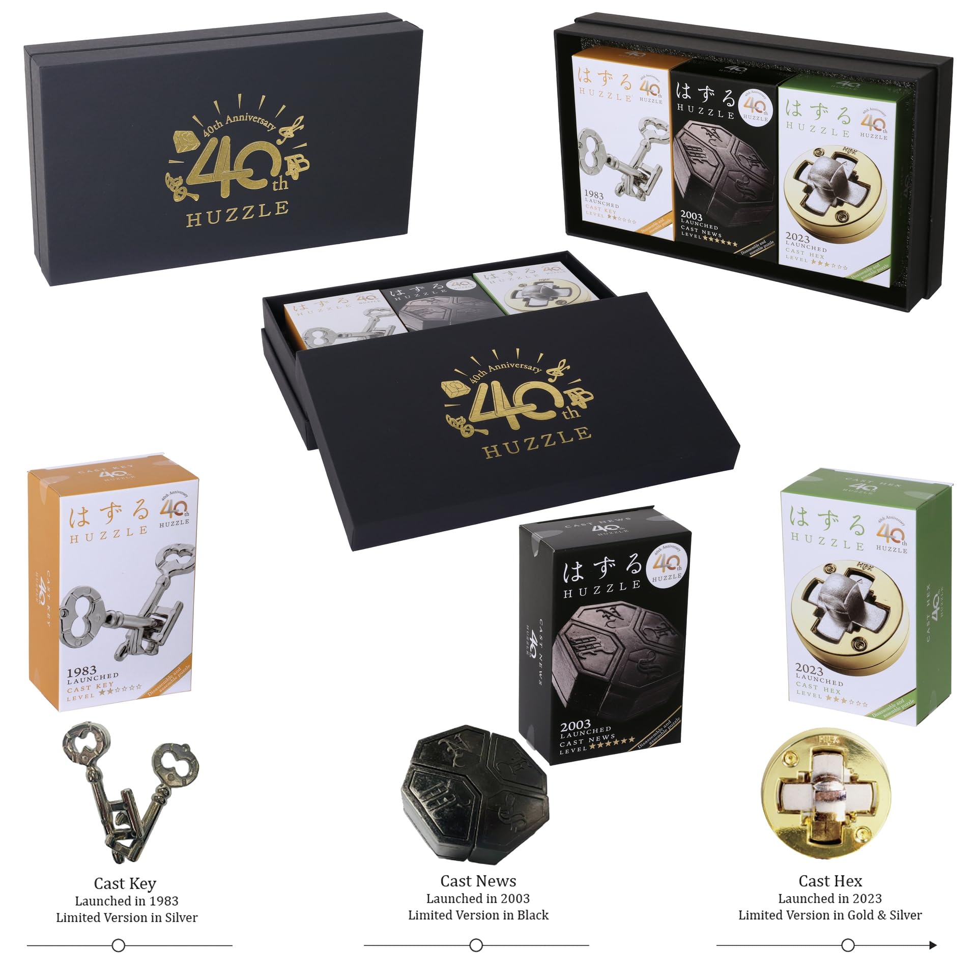 Huzzle 40th Anniversary Limited Edition Box Set – BigaMart