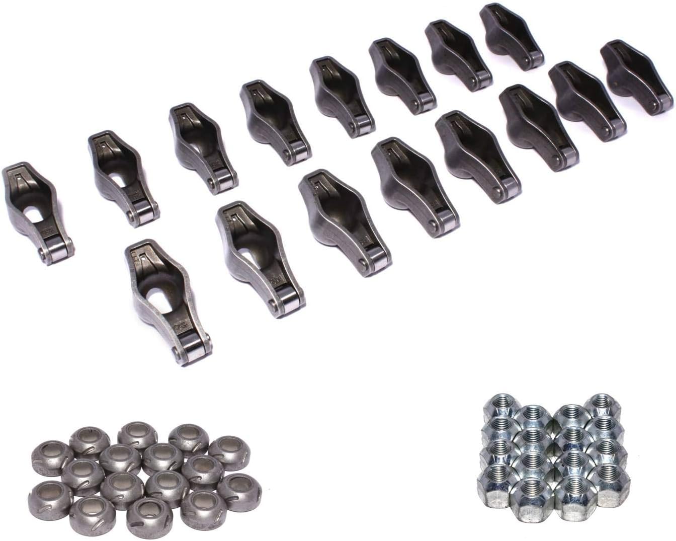 Amazon.com: COMP Cams 1450-16 Magnum Roller 1.7 Ratio Rocker Arm Set ...