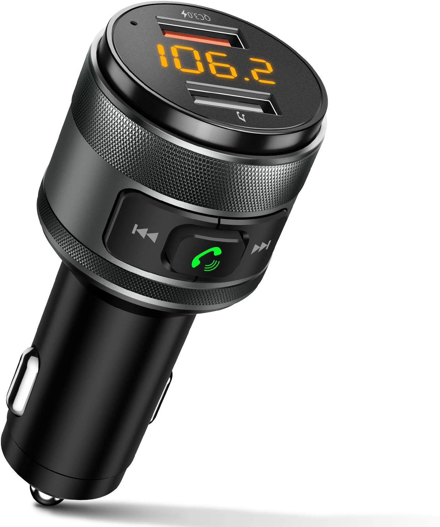 Amazon.com: Bluetooth 5.3 FM Transmitter for Car, 3.0 Wireless ...