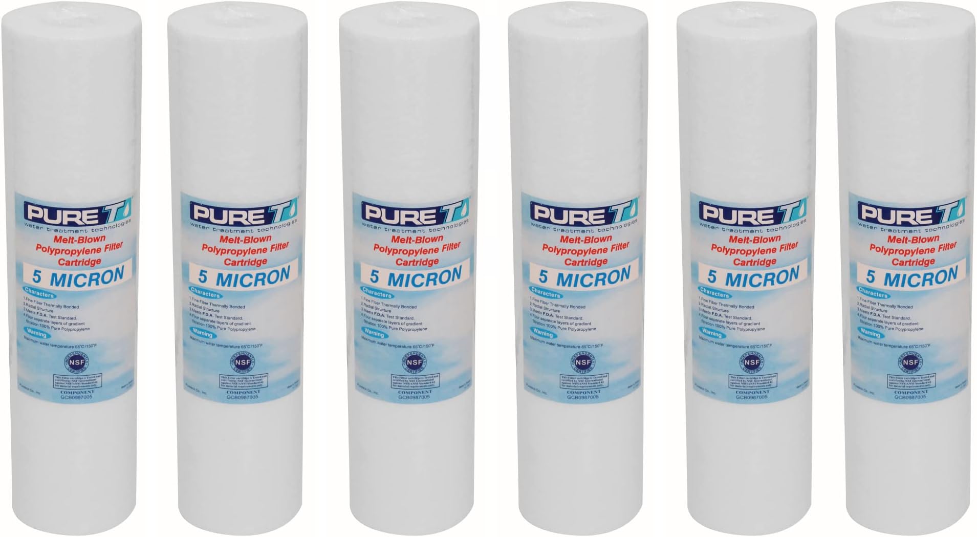 Amazon.com: PureT GCB0987005 9.75x2.5" Water Sediment Depth Filter ...