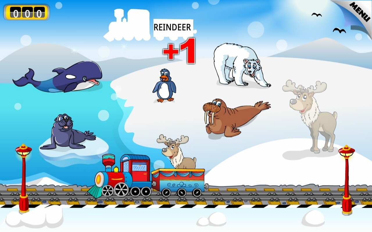 Kids Animal Train: Preschool and Kindegarten Learning Matching and ...