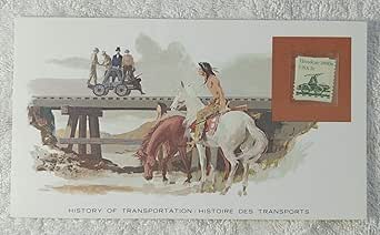 Amazon.com: The Handcar - Postage Stamp (United States, 1983) & Art ...