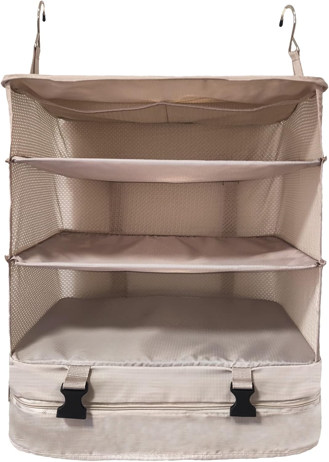 Amazon.com: Tmzlier Portable Hanging 3-Shelf Travel Shelves Bag Packing ...
