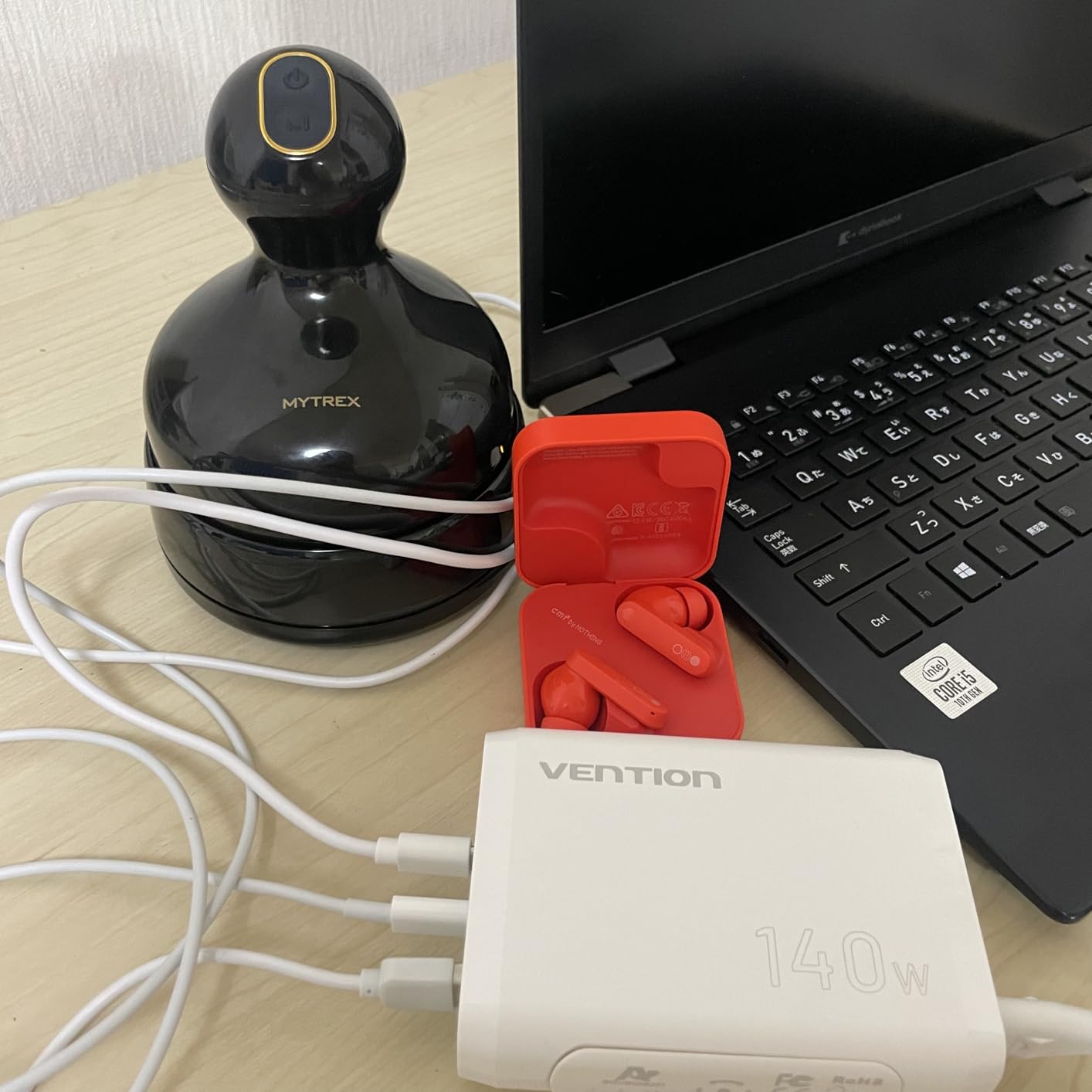 Amazon.co.jp: VENTION 3-port USB (C+C+A) GaN コンセント充電器(140W/140W/18W) White : パソコン・周辺機器