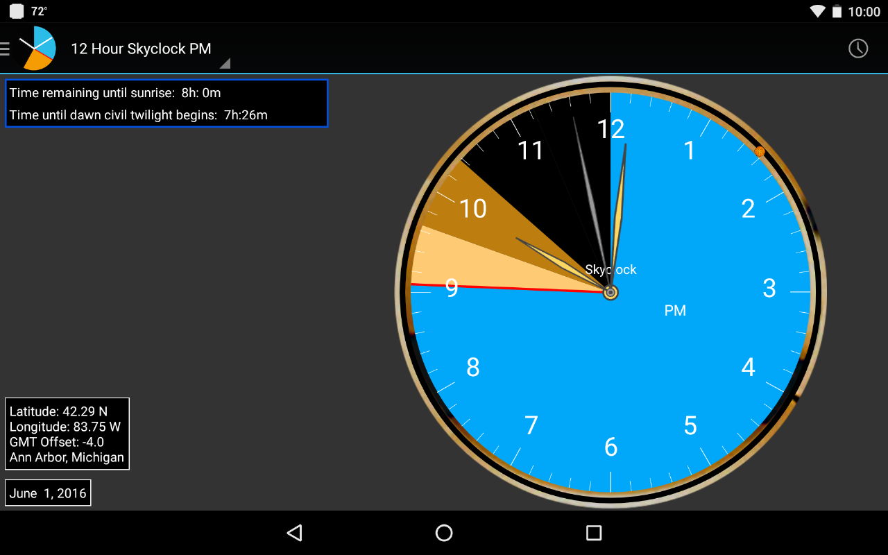 Skyclock - App on Amazon Appstore