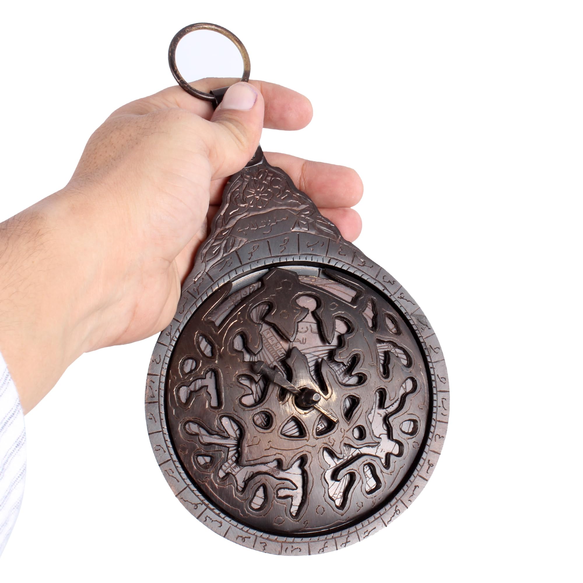 Amazon.com: Brass Astrolabe Calendar Arabic Navigation Instrument ...