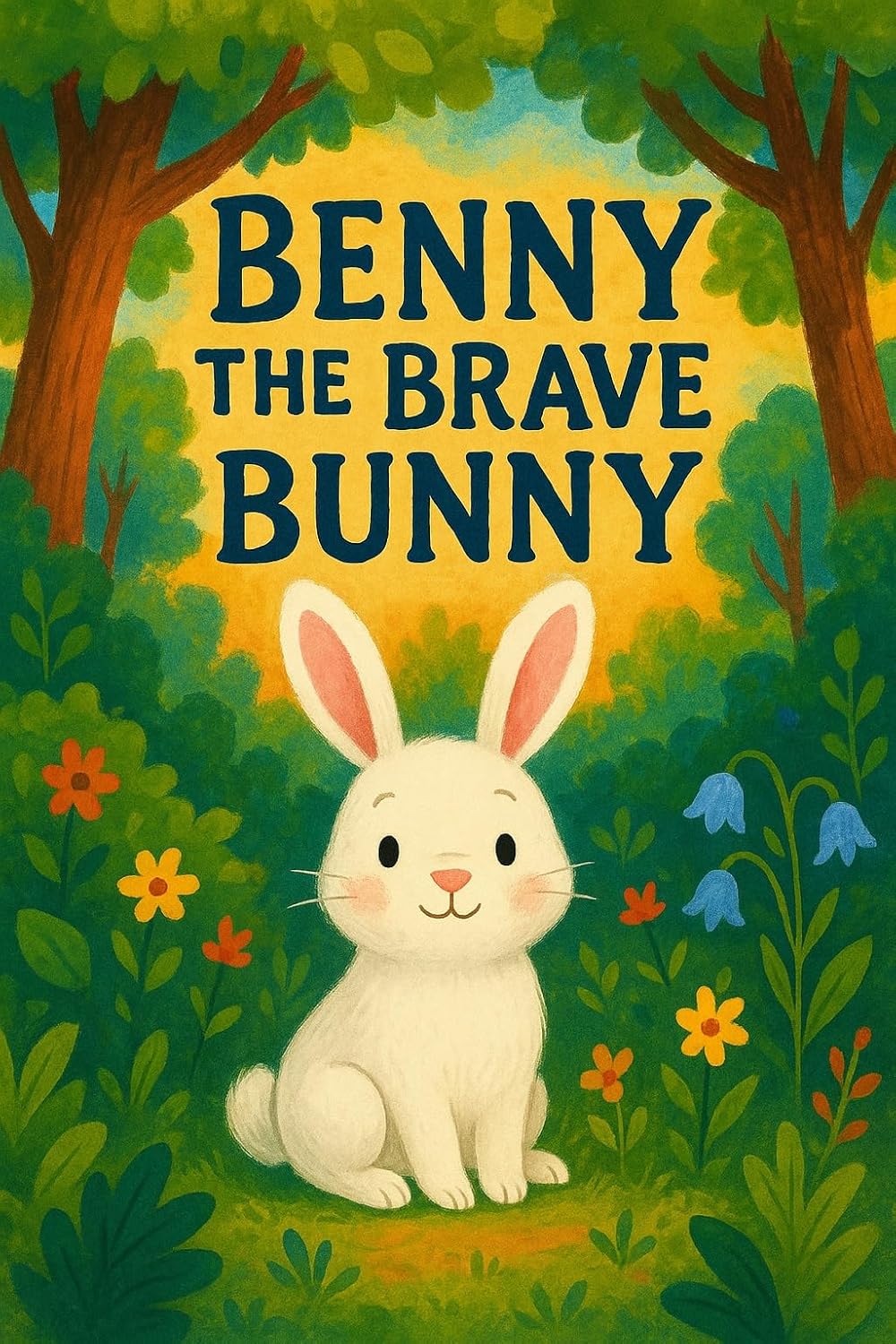 Benny the Brave Bunny: A Children’s Comic Story Book eBook : Bathelian ...