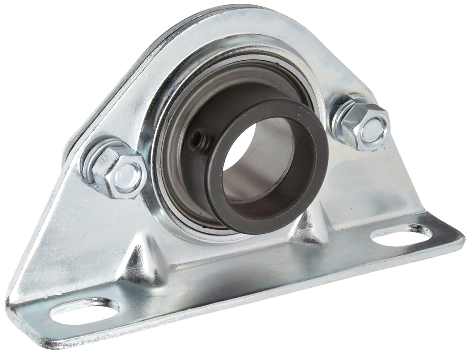 Timken PBS3/4 Pillow Block, 2 Bolt Holes, Stamped Steel, Relubricatable, Non-Expansion ...