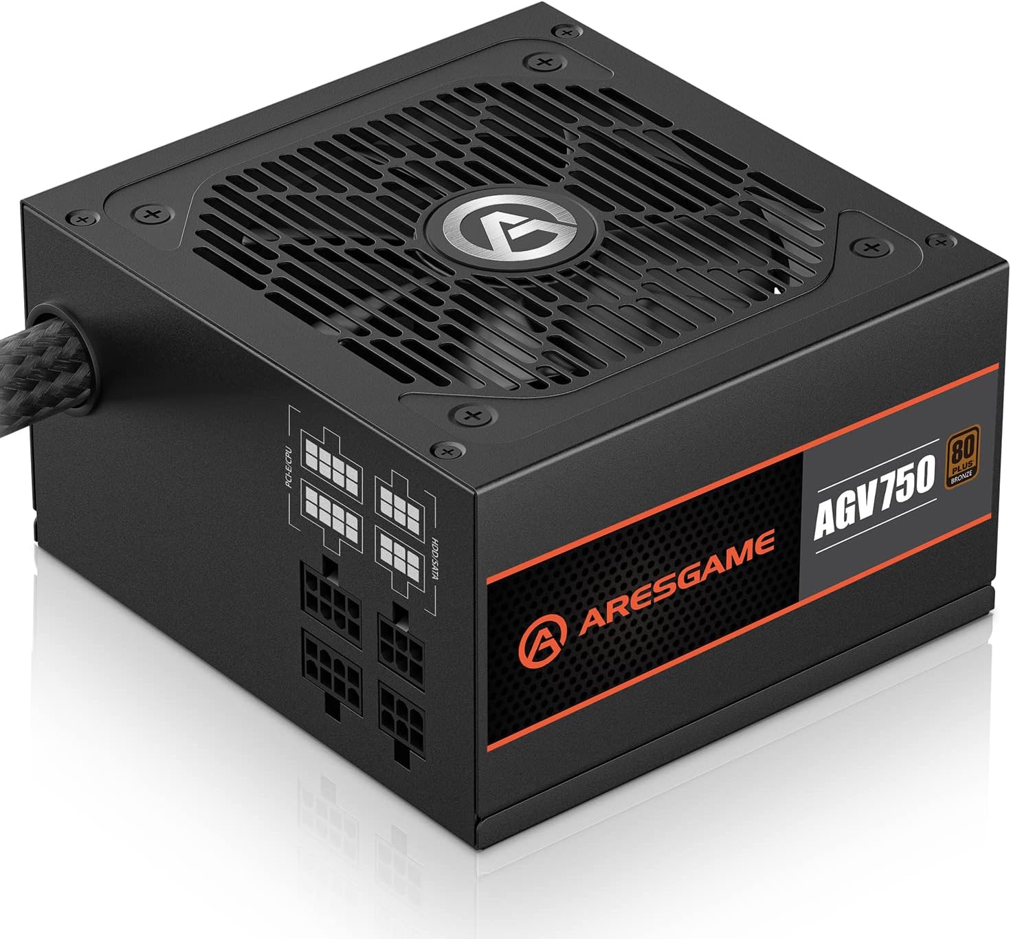 Amazon.com: Power Supply 750W 80 Plus Bronze Certified Semi Modular PSU ...