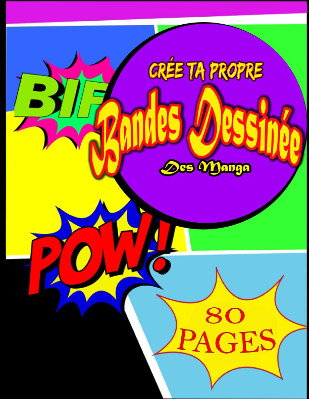 Cree Ta Bandes Dessinee Des Manga Carnet De Dessin 80 | Desertcart KUWAIT