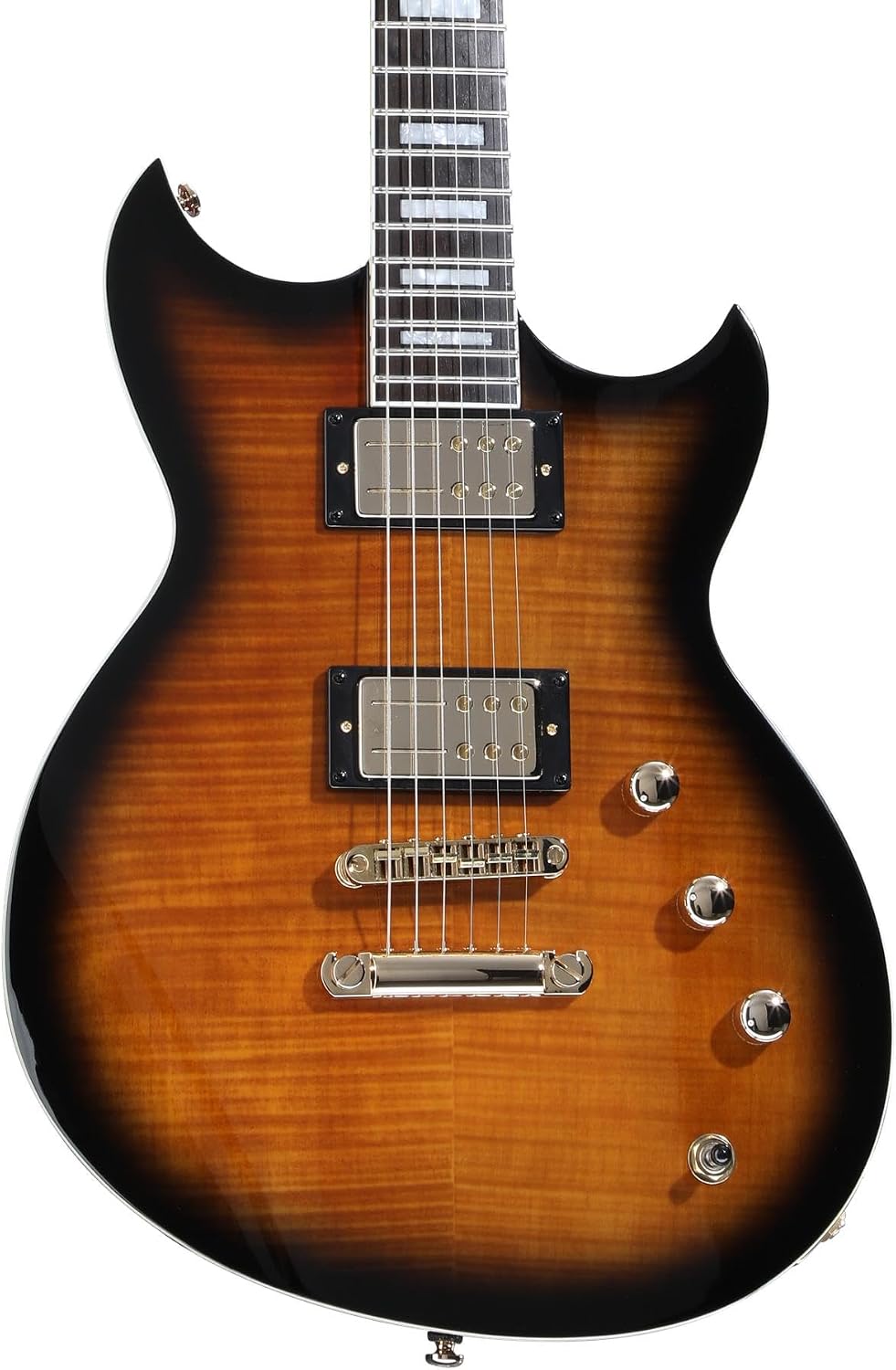Amazon.com: Reverend Sensei RA Electric Guitar - Coffee Burst : Musical ...