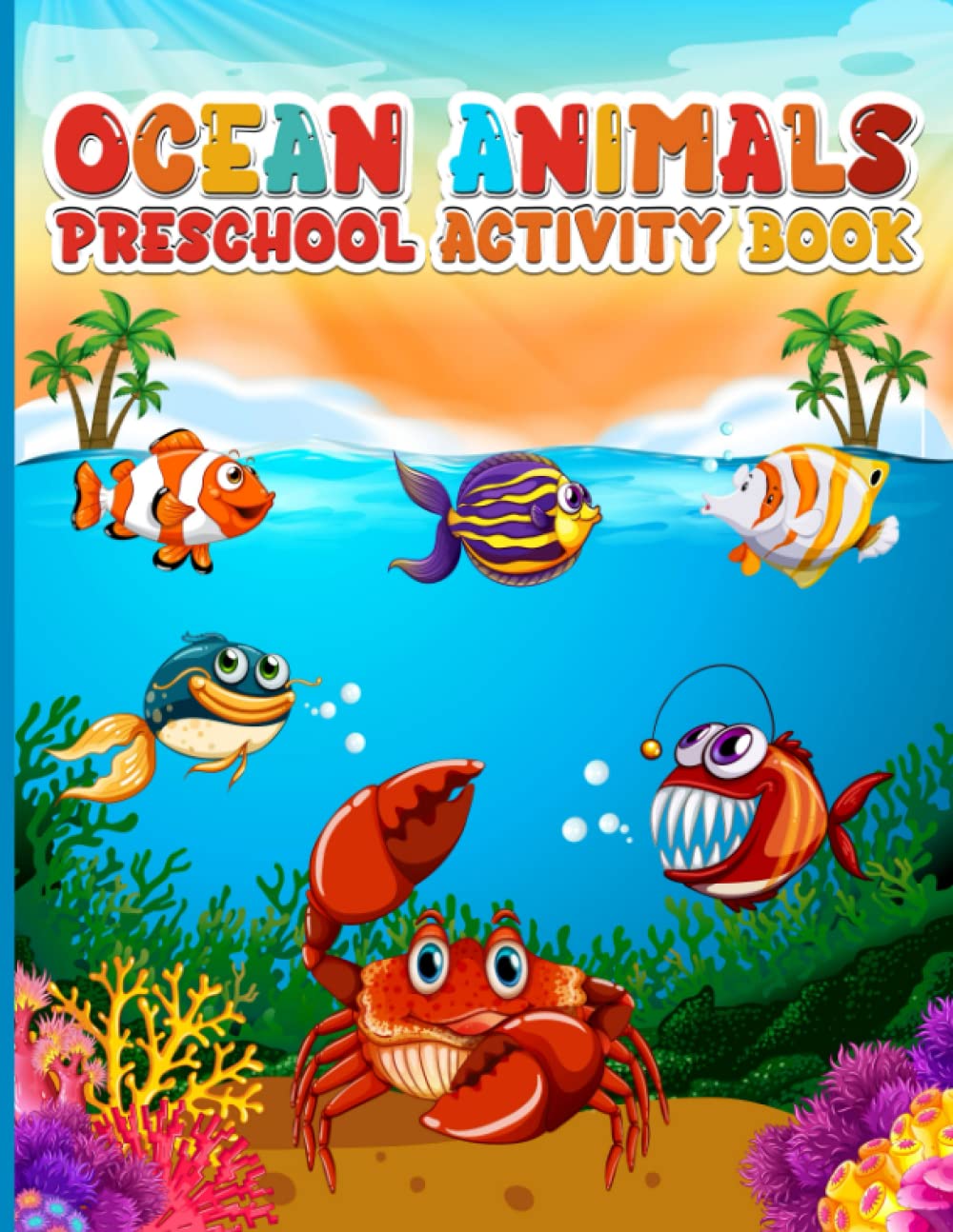 Ocean Animals Preschool Activity Book: Boost Your Child's Cognitive ...