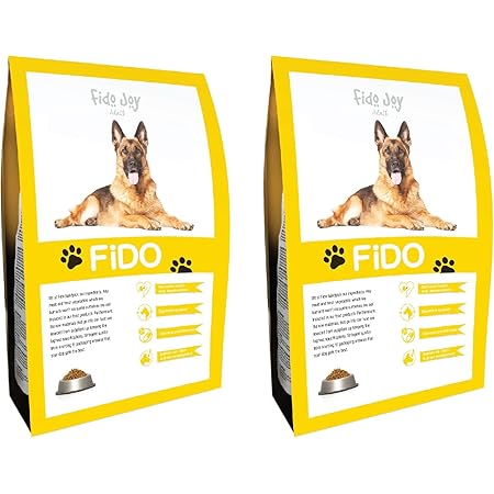 FiDO Joy Adult Dry Dog Food with Benefits of Fish Oils, Chicken ...