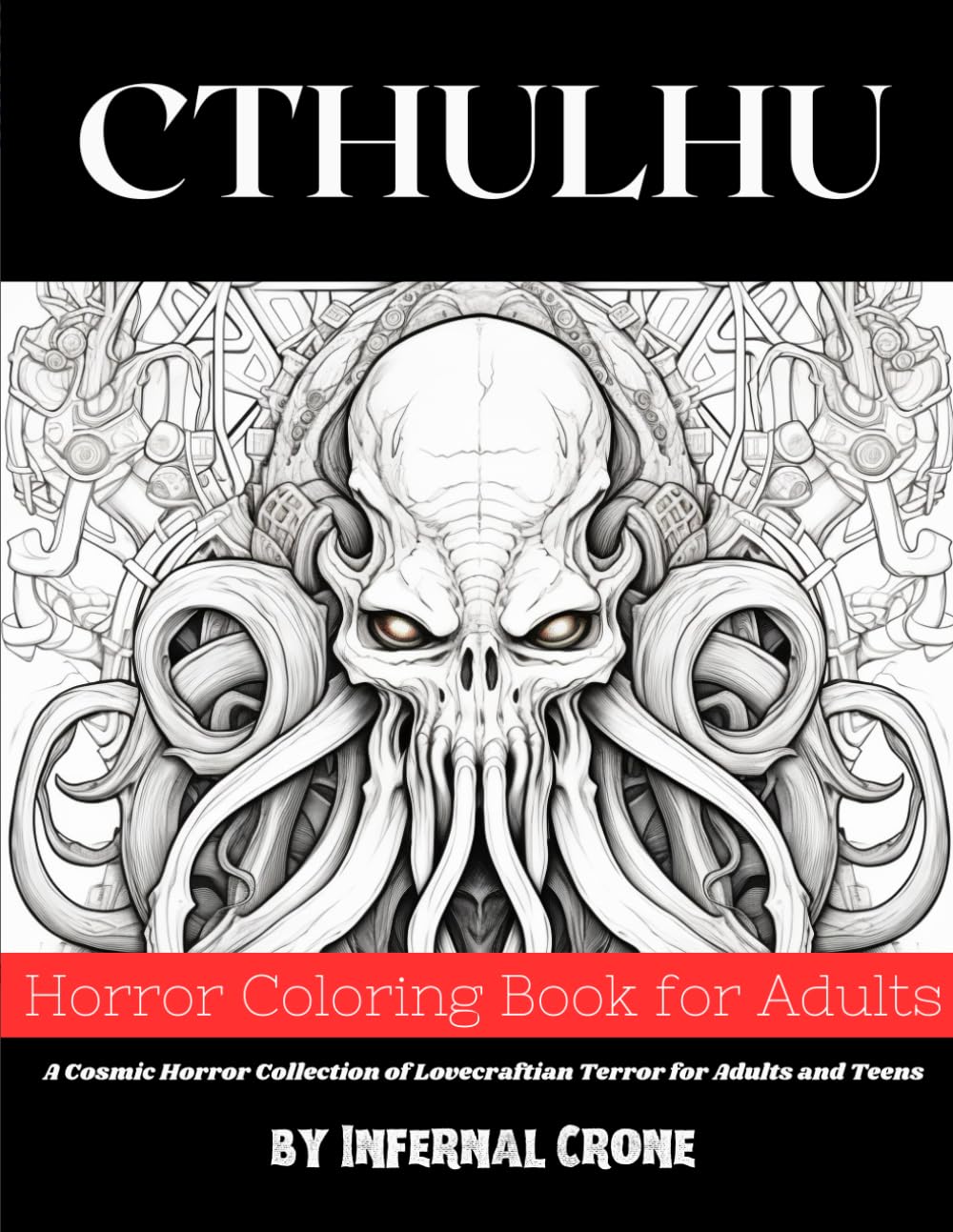 Amazon.com: Cthulhu Horror Coloring Book for Adults: A Cosmic Horror ...