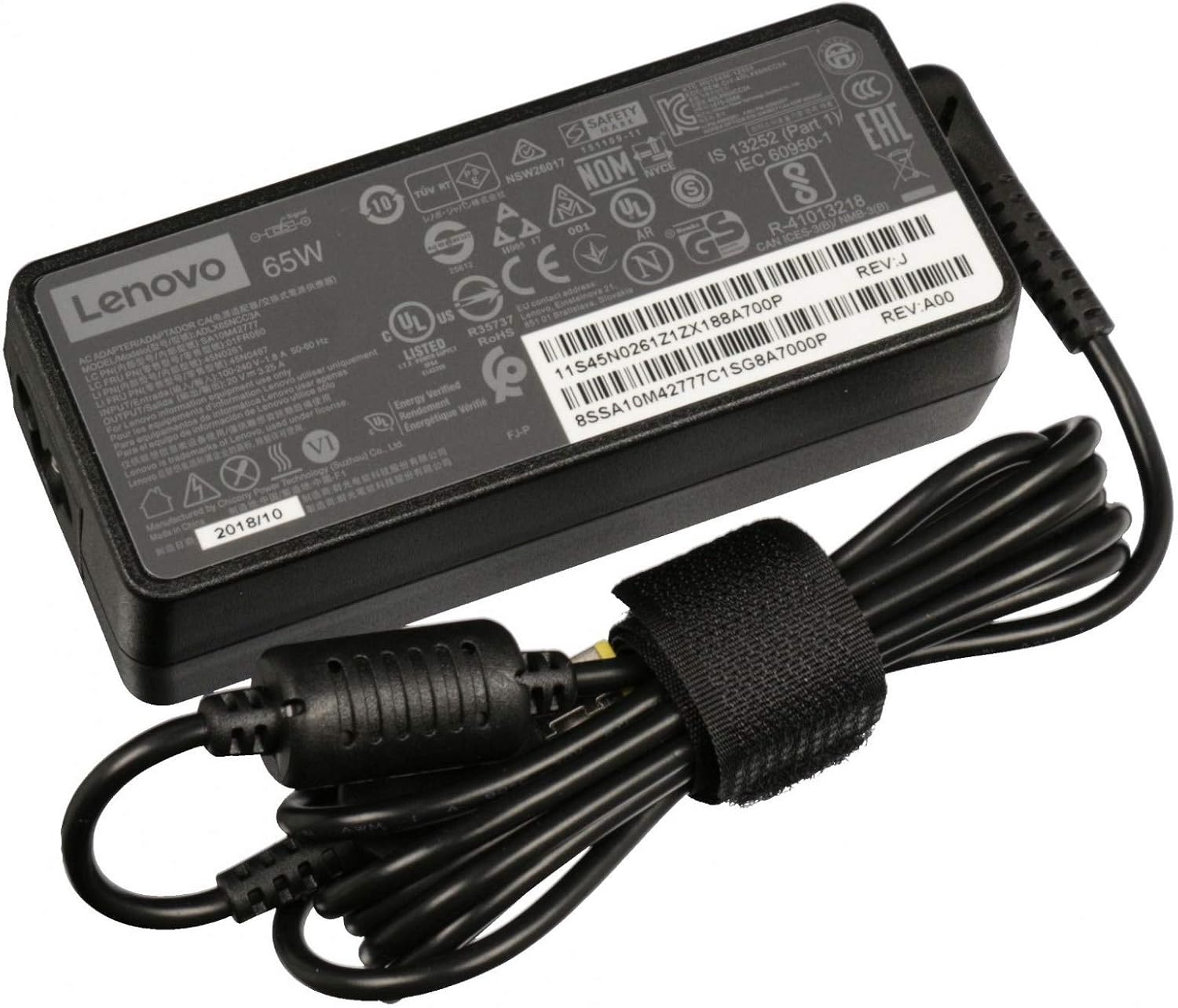 Lenovo ADLX65NDC3A original AC-adapter 65 watt for IdeaPad Flex 15 ...