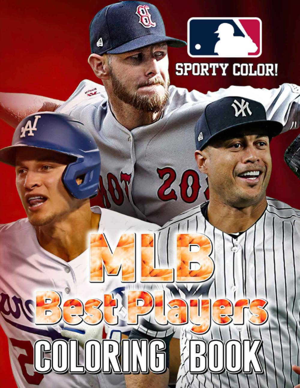 Buy Sporty Color! MLB Best Players Coloring Book: A Coloring Book ...