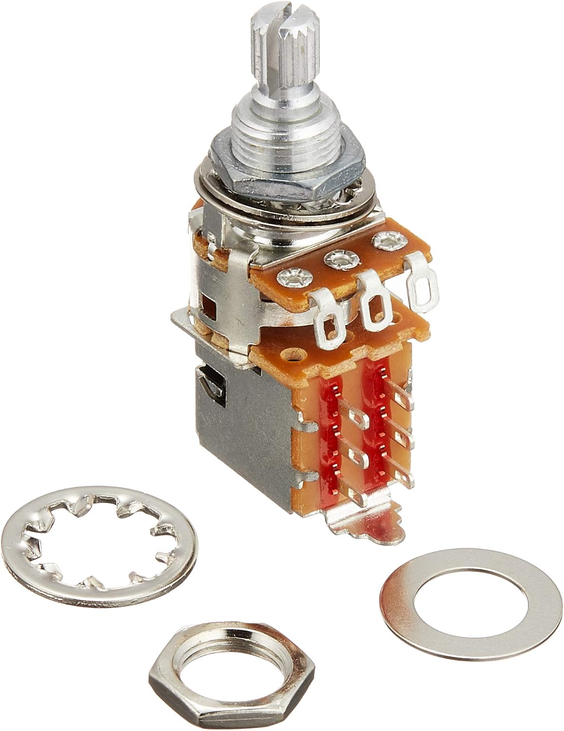 Amazon.com: Fender 250K Push/Pull Split Shaft Potentiometer ...