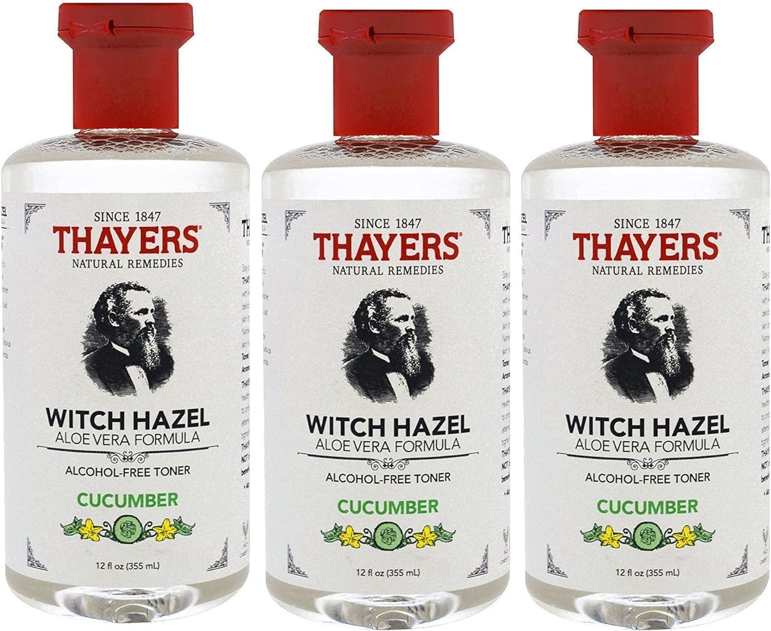 Amazon.com : THAYERS Original Witch Hazel Astringent Pads with Aloe ...
