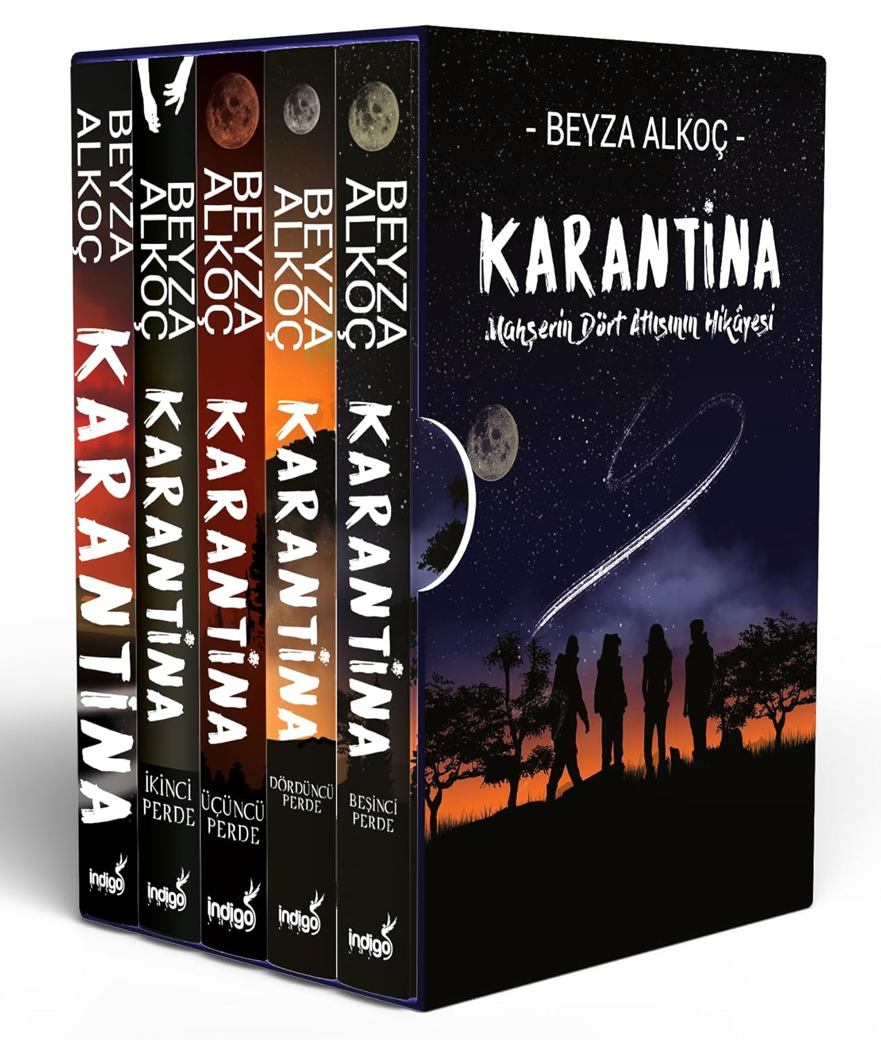 Karantina Serisi - 5 Kitap (Kutulu) : Beyza Alkoç: Amazon.com.tr: Kitap