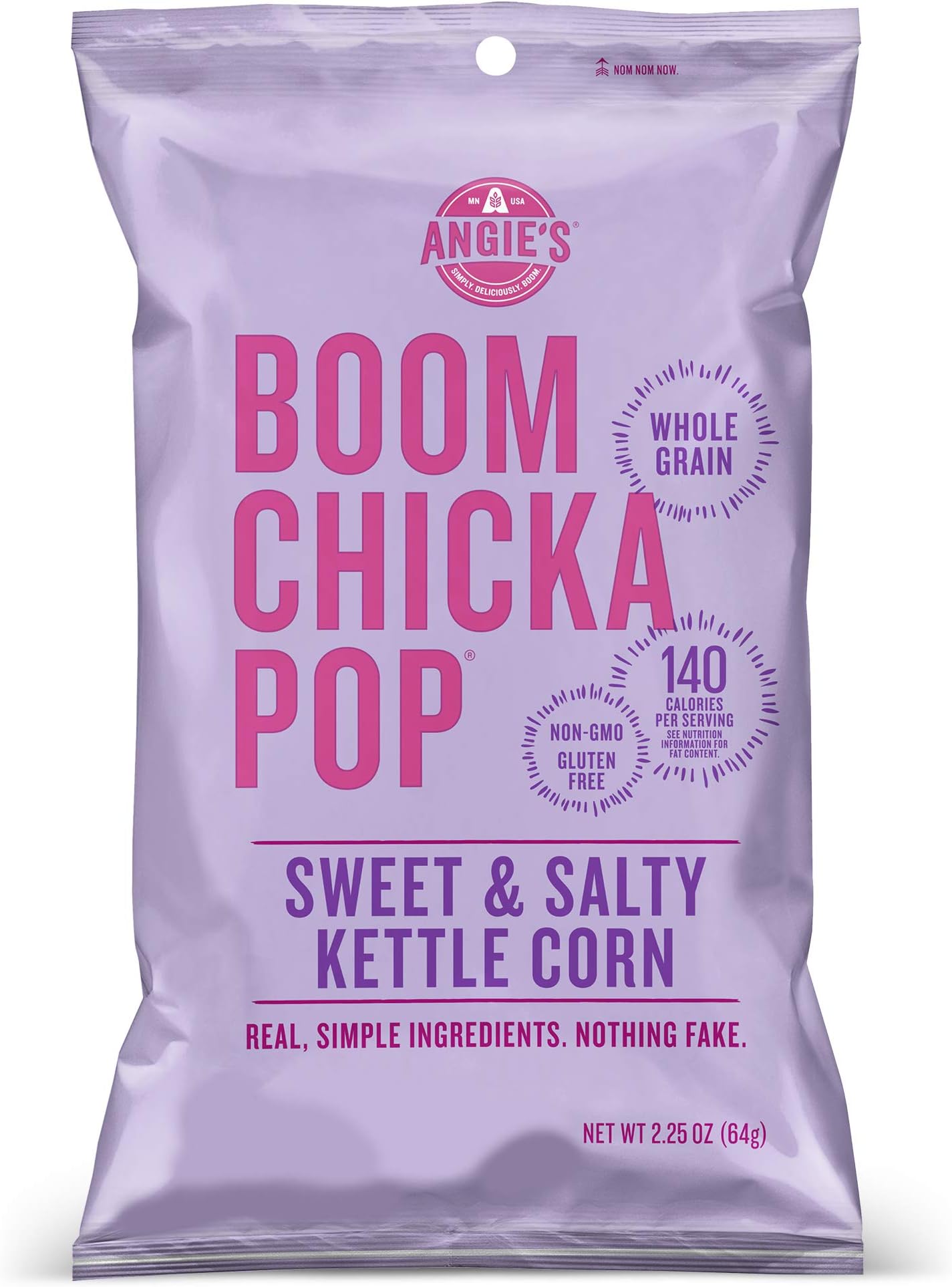 Amazon.com : Angie's Boomchickapop, Sweet And Salty Kettle Corn Popcorn ...