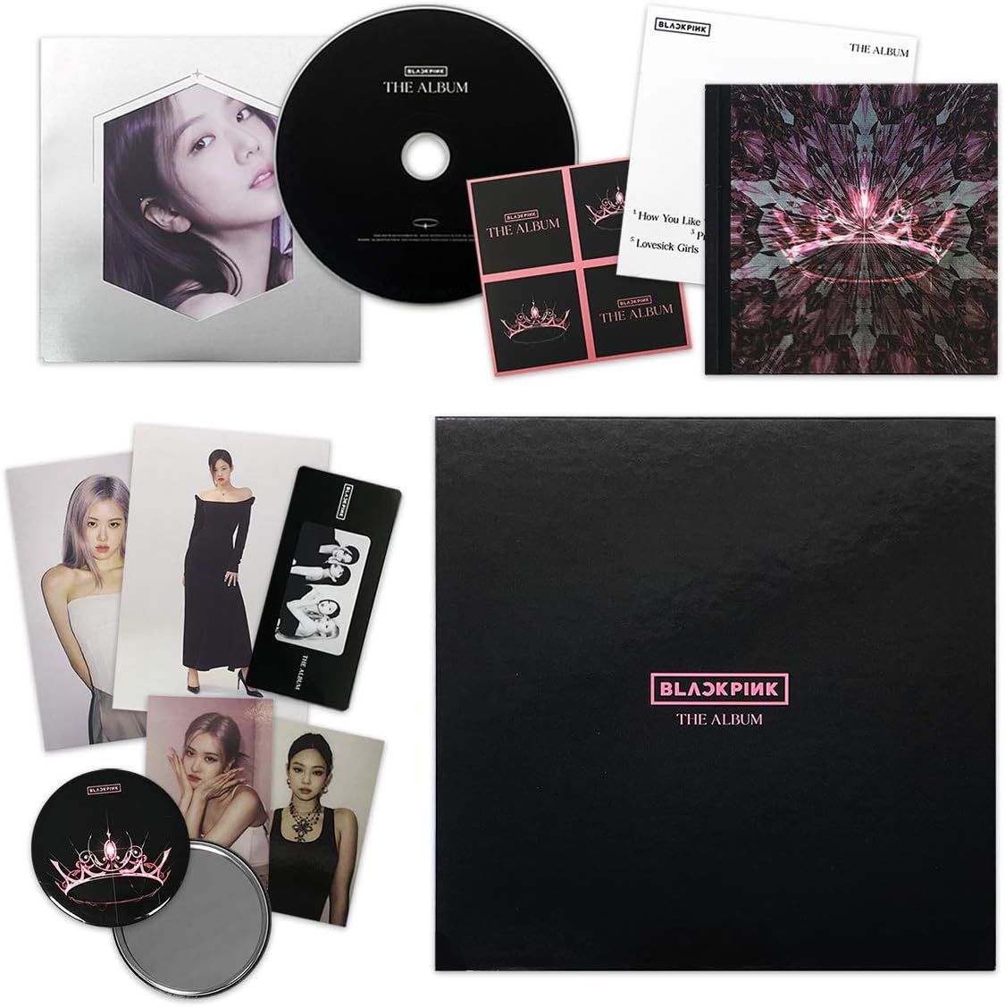 THE ALBUM [ VERSION #3 ] - BLACKPINK 1st Full Album CD + Photobook ...