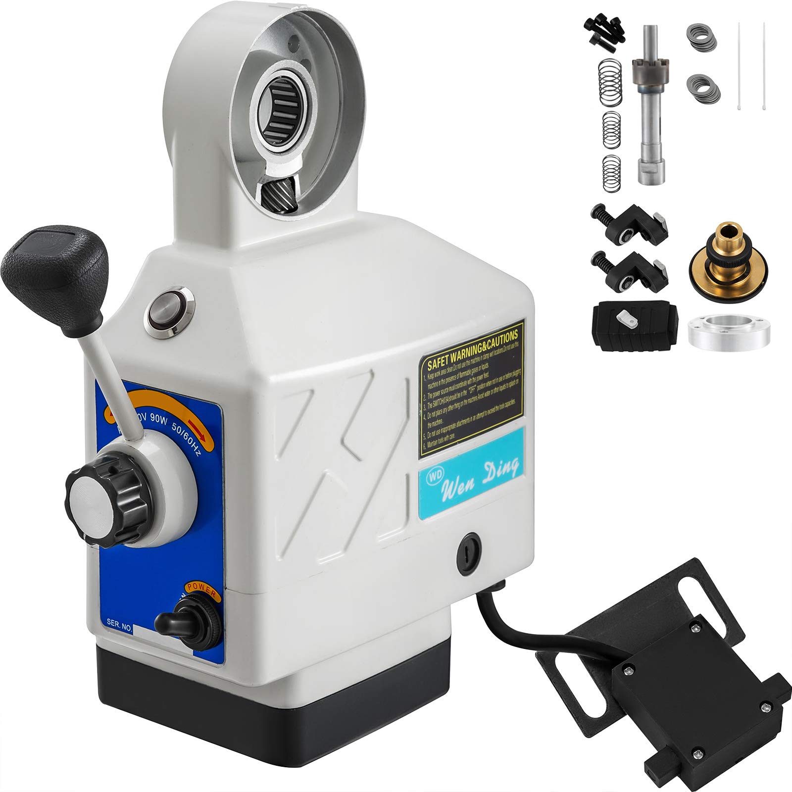 Buy Mophorn Power Feed 150 Z-Axis Torque 150 in-lb Power Feed Milling ...
