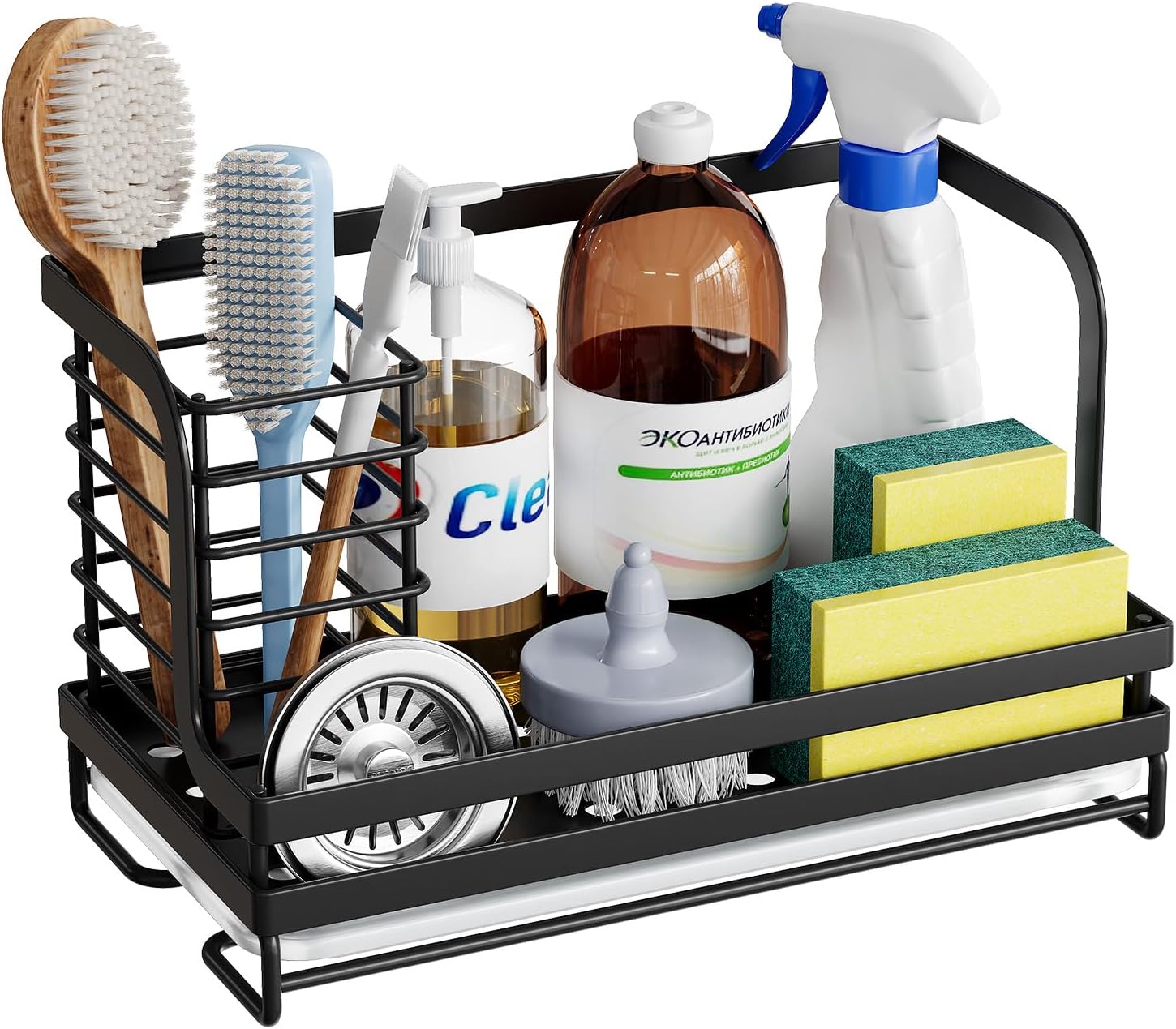 Amazon.com - Kitchen Countertop Sink Caddy, Kitchen Sink Organizer ...