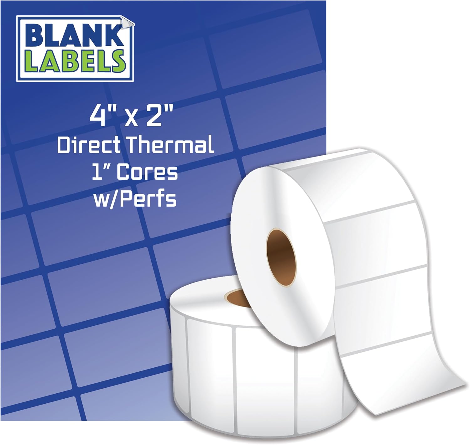Amazon.com : 4" x 2" Direct Thermal for Zebra 2844 ZP-450 ZP-500 ZP-505 ...