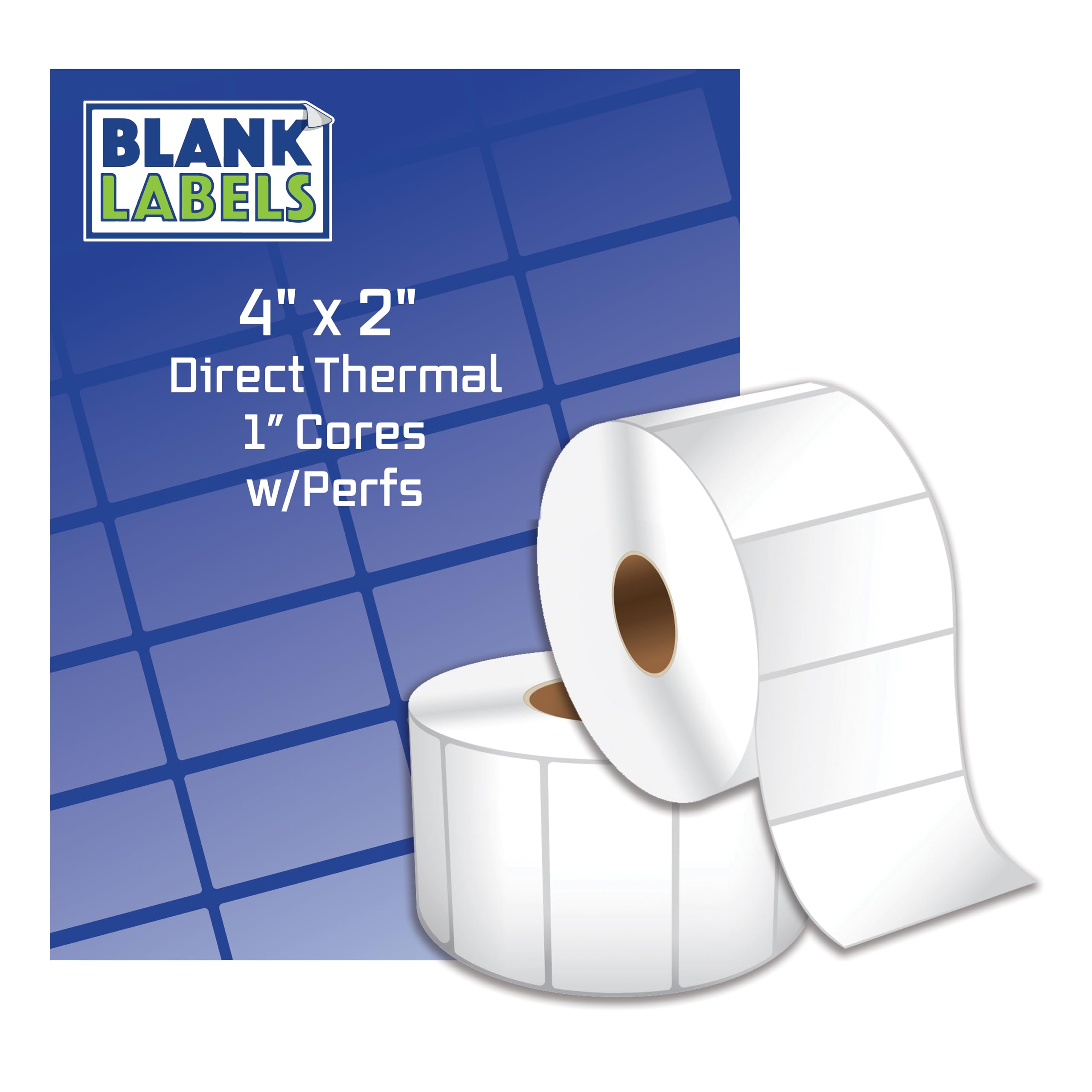 Amazon.com : 4" x 2" Direct Thermal for Zebra 2844 ZP-450 ZP-500 ZP-505 ...