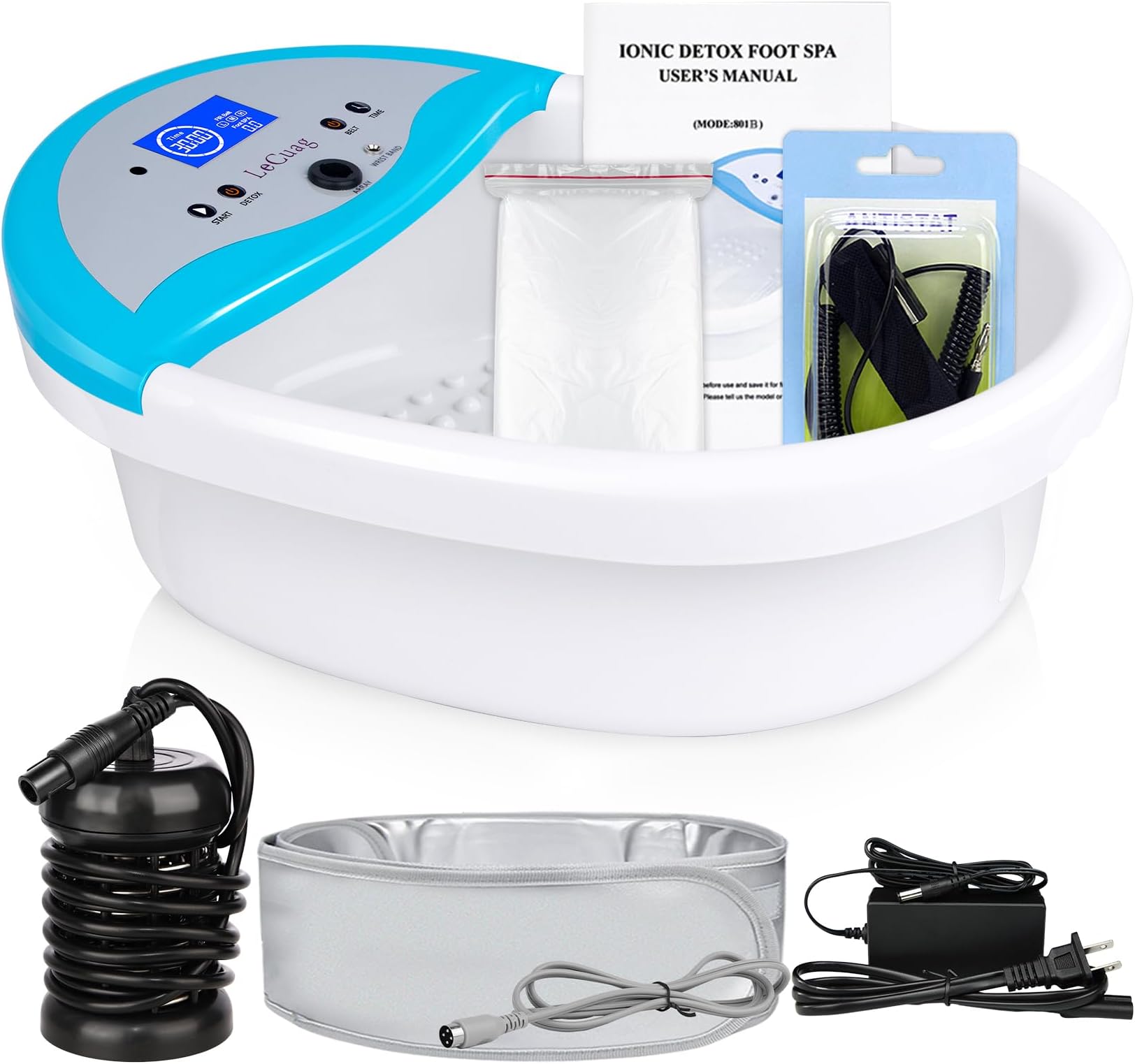 Amazon.com: veicomtech Ionic Foot Bath Detox Machine, Foot Detox ...