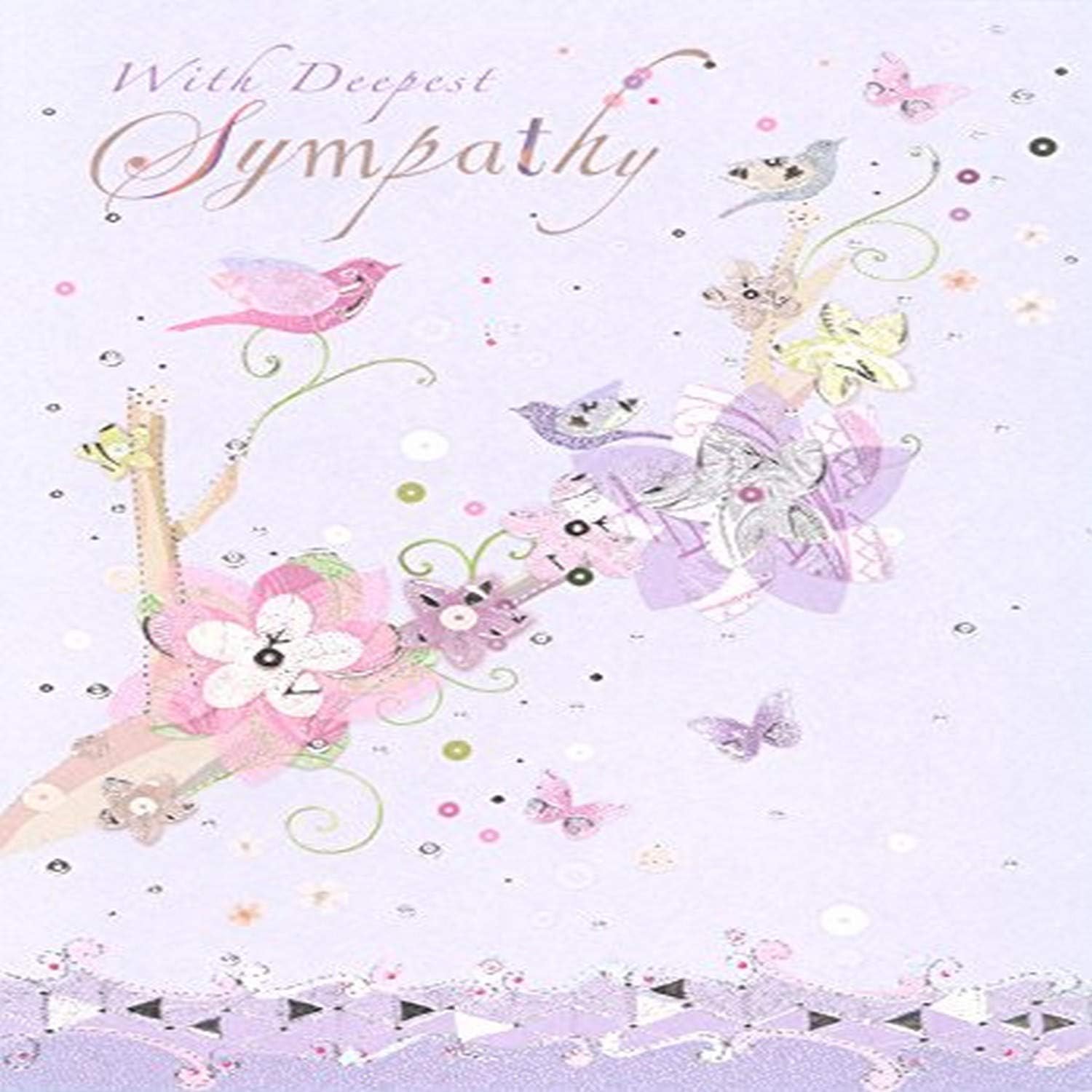 Amazon.com: Turnowsky Bird Sympathy Card, Set of 3 : Office Products