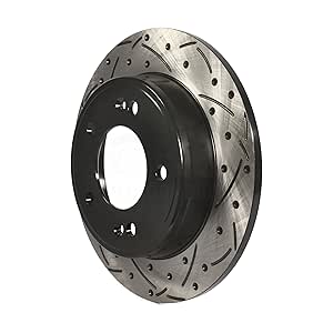 Amazon.com: Rear Disc Brake Rotor DS1-980957 Replacement For Hyundai ...