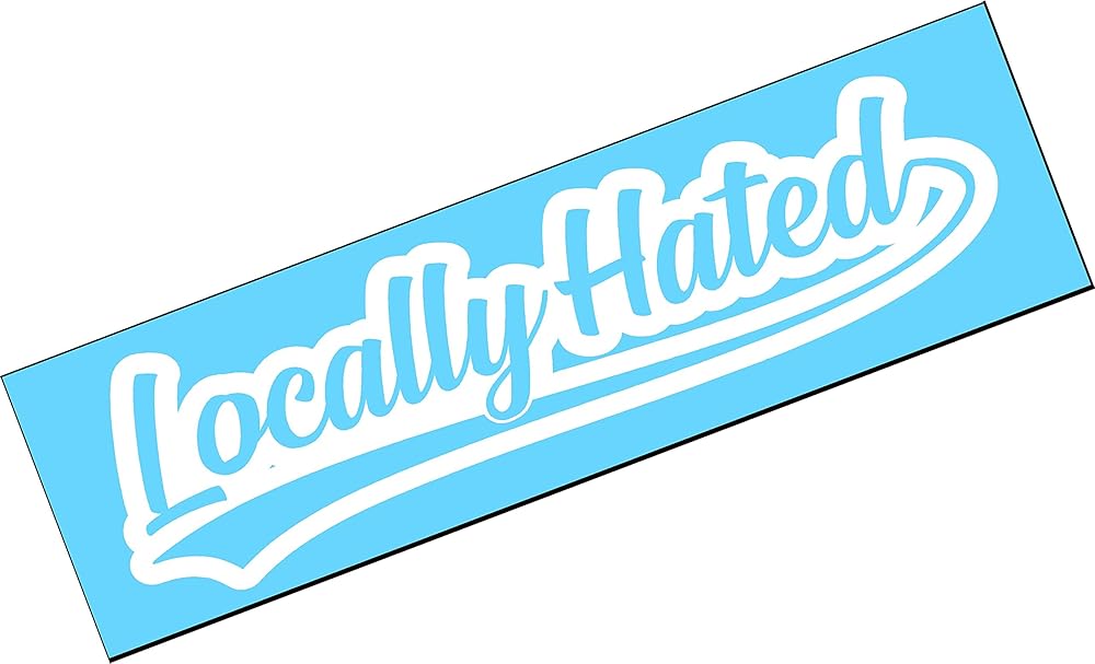 Amazon.com: LOCALLY HATED Vinyl Decal Sticker Diesel Truck Car Turbo ...