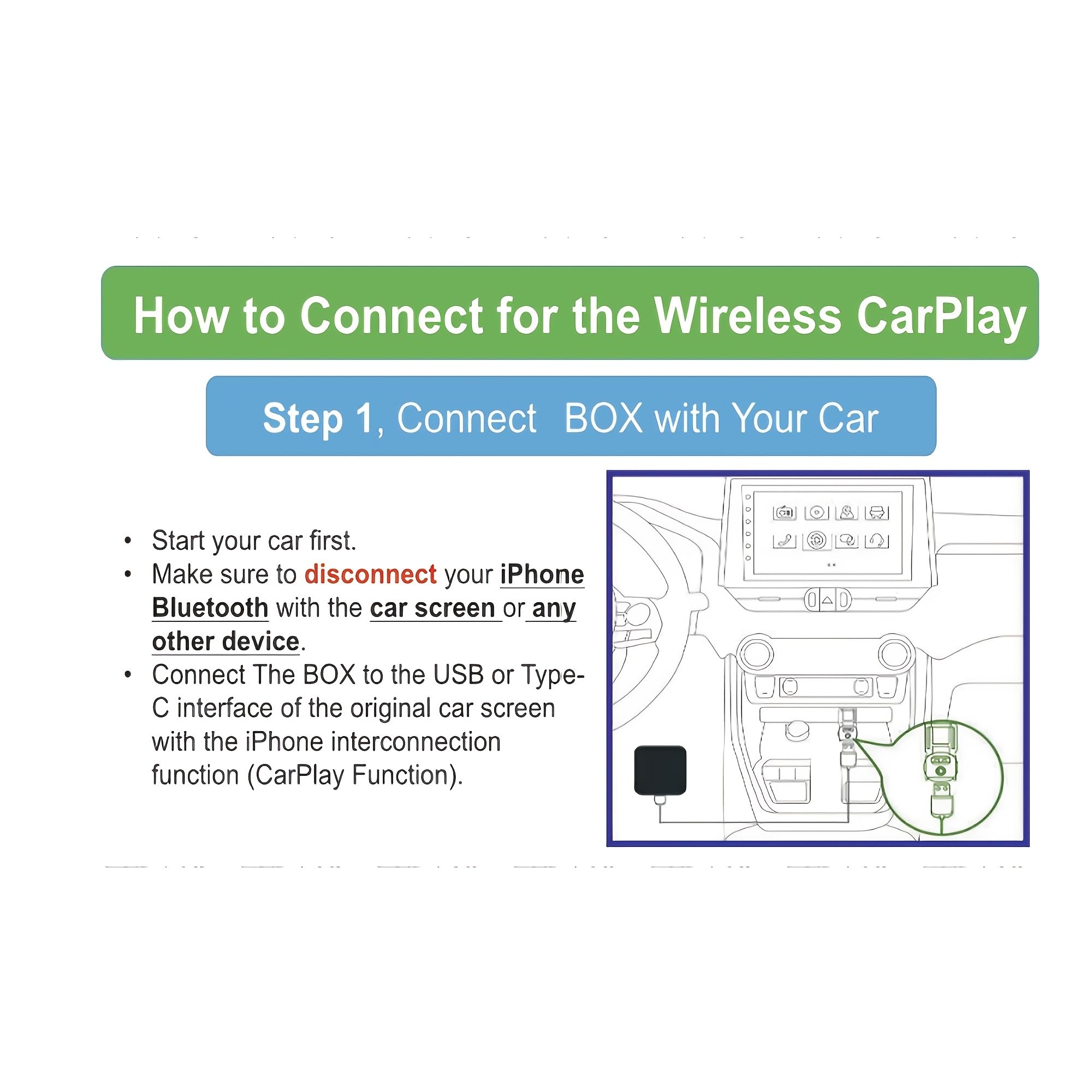 Snapklik.com : Wireless CarPlay USB Dongle Adapter Fastest And Compact ...
