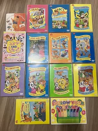 Amazon.co.jp: DWE ZIPPY & HIS FRIENDS DVDセット 14枚組 : おもちゃ