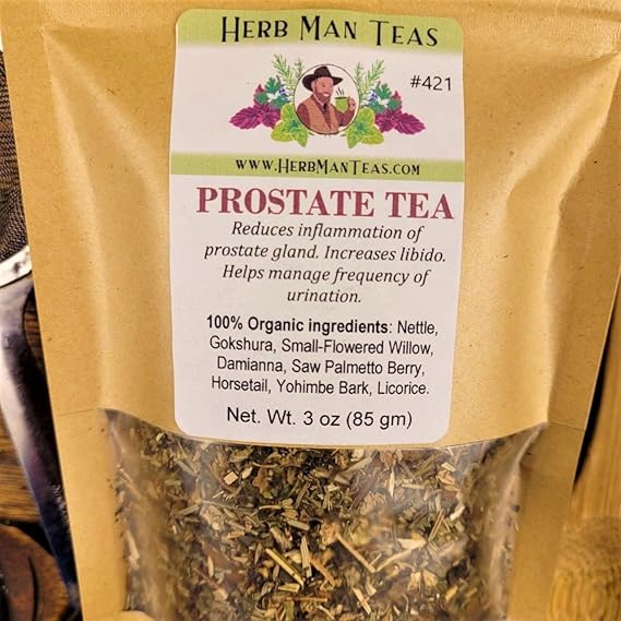 Amazon.com : PROSTATE TEA - Relieves inflammation of the prostate gland ...