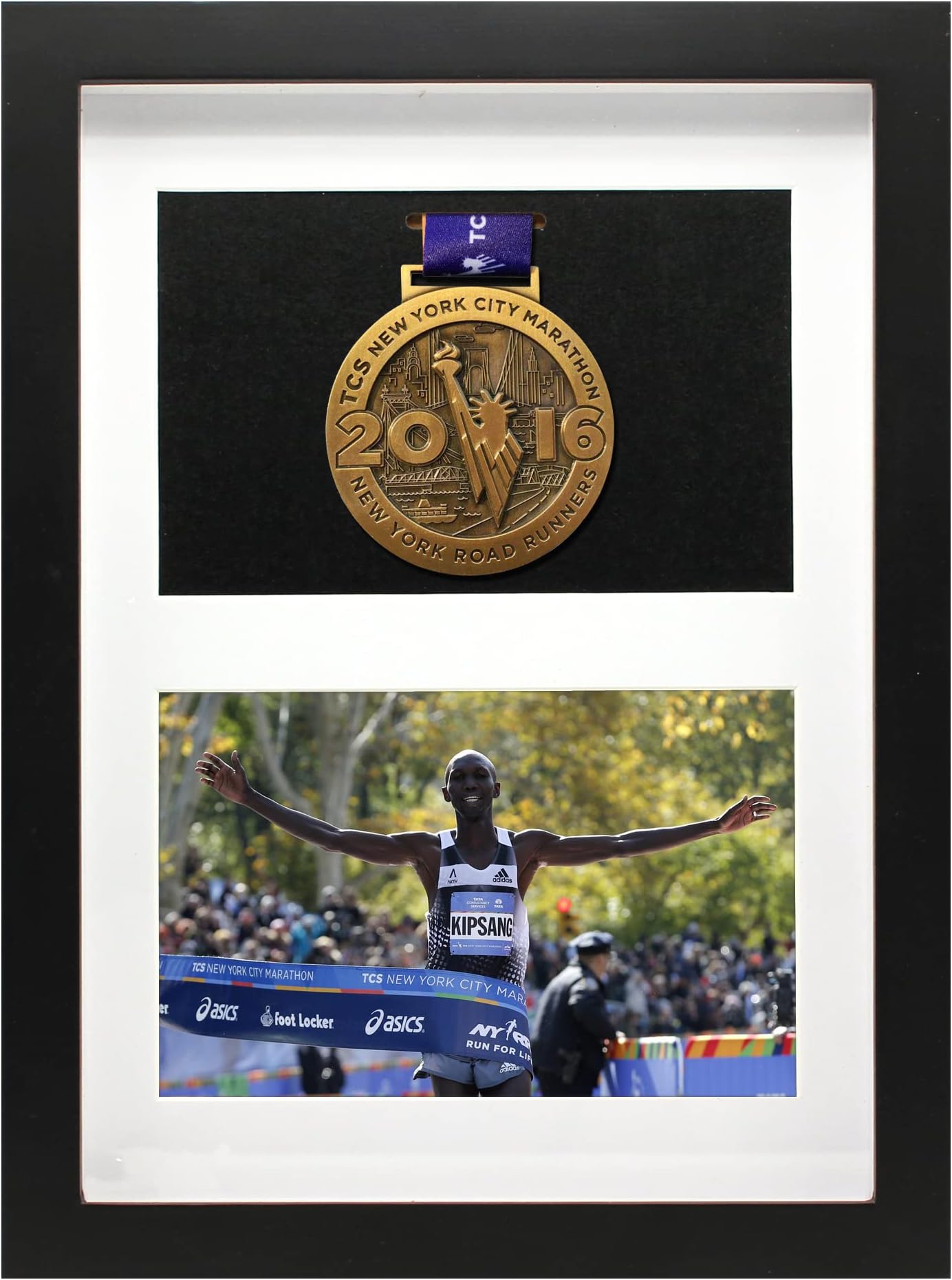 Amazon.com: 6 Medals Shadow Box Display Case, Solid Wood Sport Medal ...