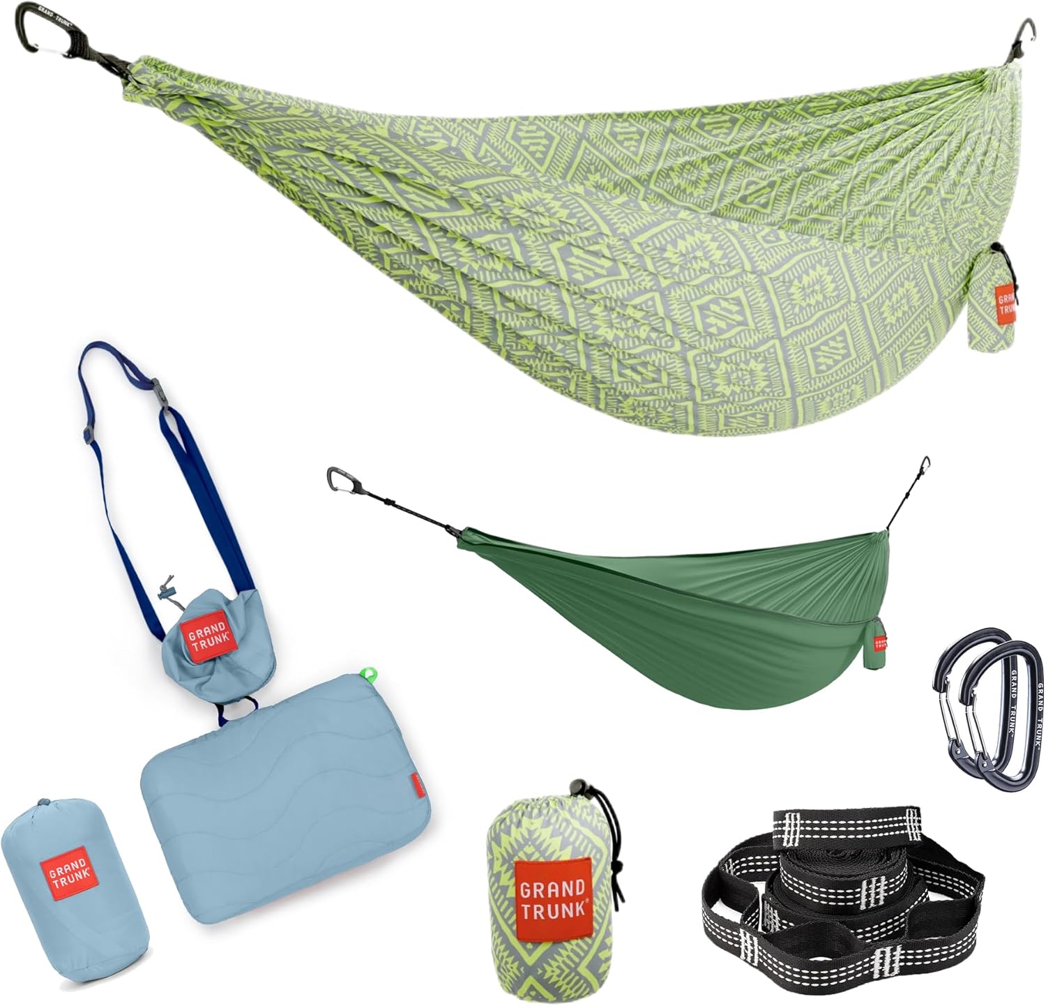 Amazon.com: Grand Trunk Ultimate Hammock Bundle, Hammock, Suspension ...