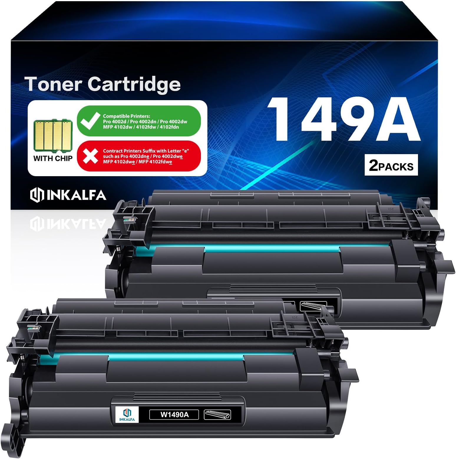 HP 149A (W1490A) Original LaserJet Toner Schwarz (Kompatibel mit HP ...