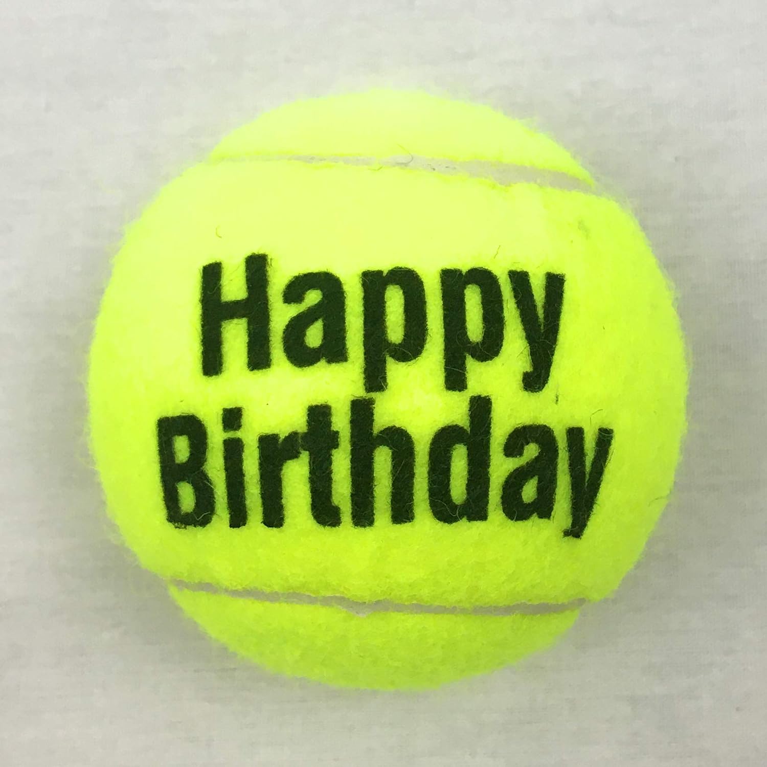 Sport Giant Happy Birthday Tennis Ball : Amazon.co.uk: Sports & Outdoors