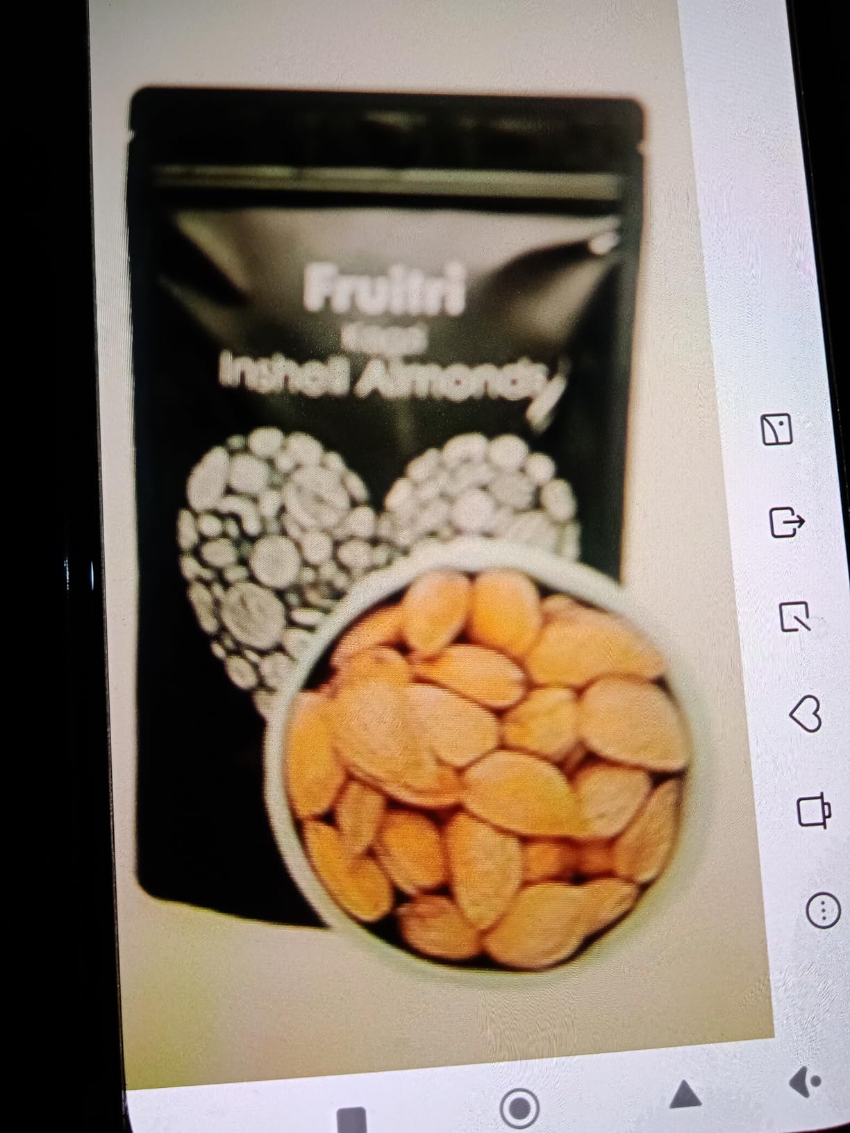 Fruitri Kagzi Unshelled Almond, Badam With Shell, kagazi almonds (500g ...