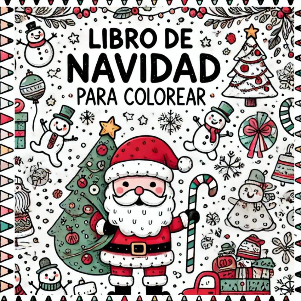 Amazon.com: Libro de Navidad para colorear: Libro de Navidad para ...