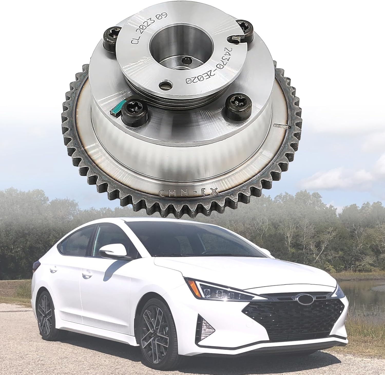 Amazon.com: Engine Timing CVVT Camshaft Sprocket - Exhaust Compatible ...