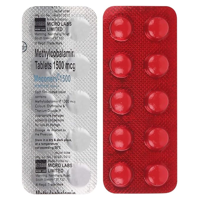 Meconerv 1500 - Strip of 10 Tablets : Amazon.in: Fashion