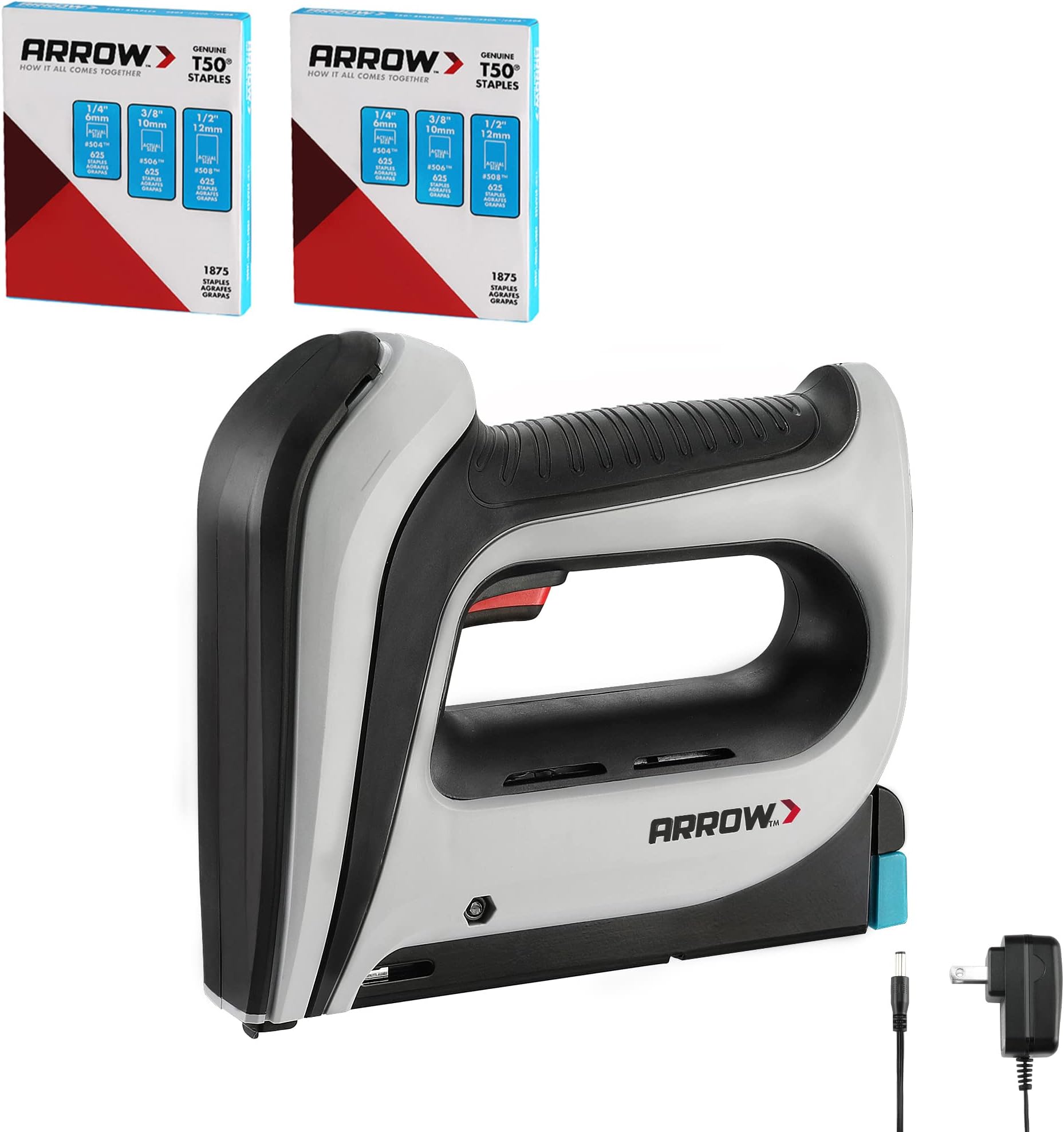 Amazon.com : Arrow Cordless Staple Gun Kit, Electric Stapler with 3750 ...