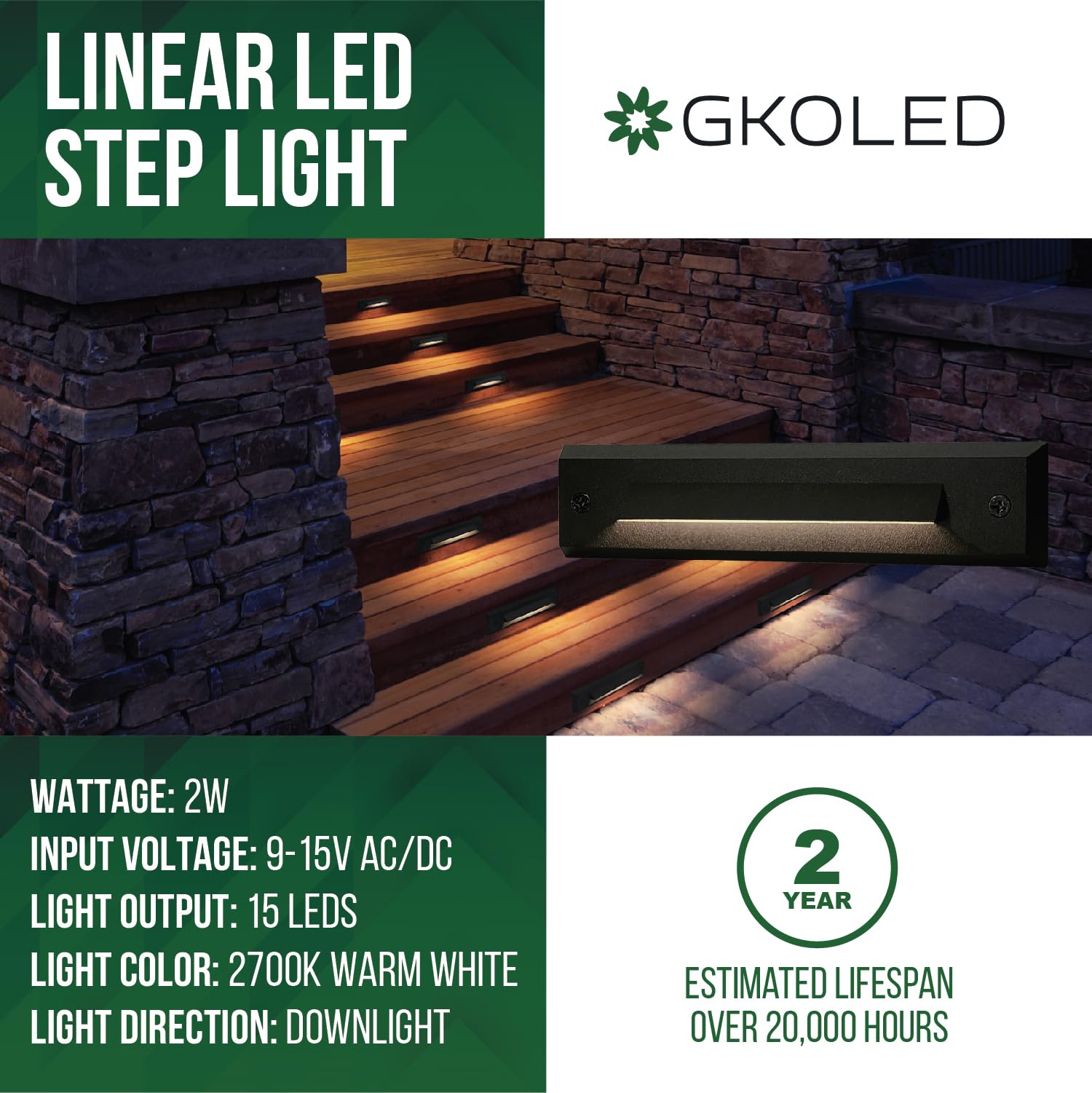 Outdoor Low Voltage Led Linear Light SLD02 Dotless Single Color Linear