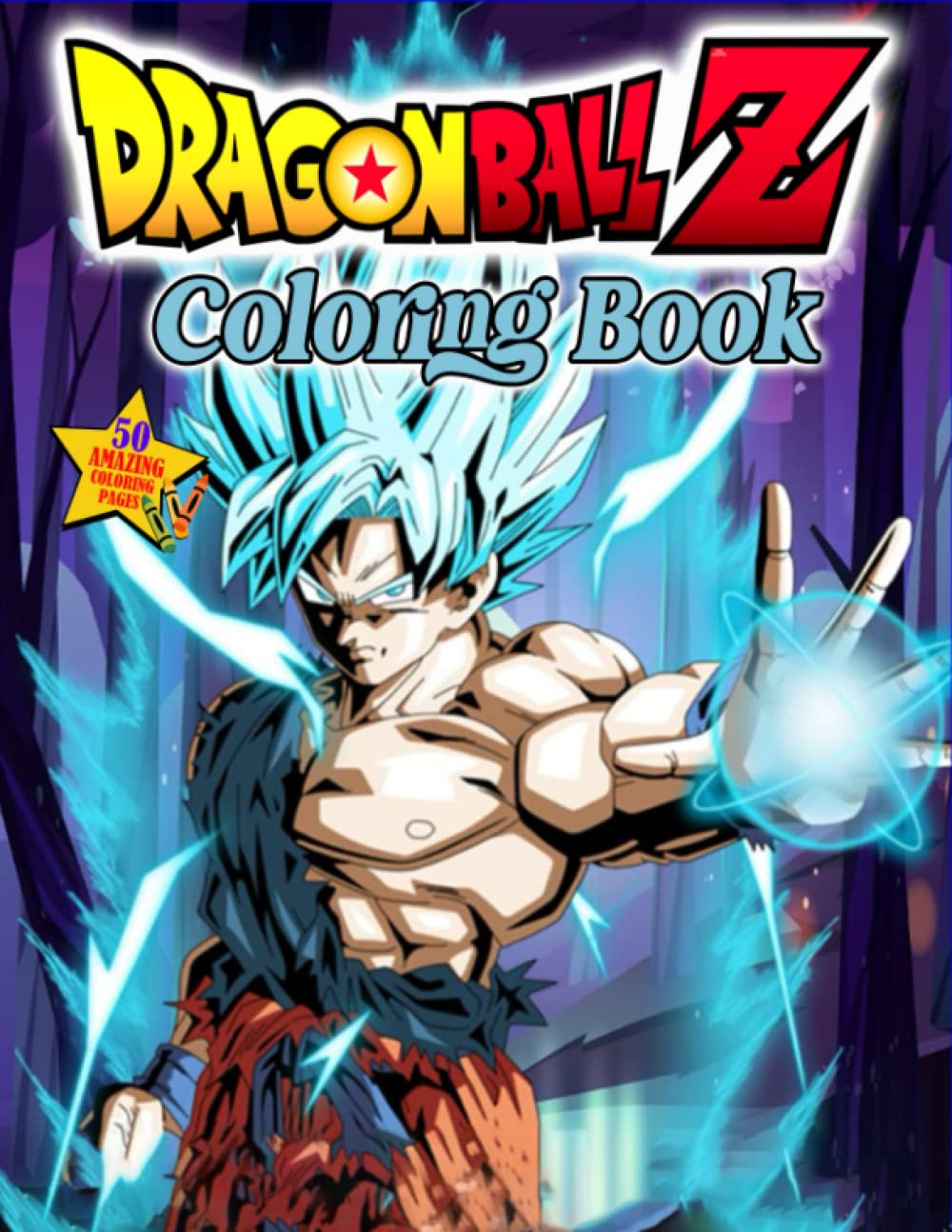 Buy Dragon Ball Z Coloring Book: 50+ Amazing Coloring Pages For Kids ...