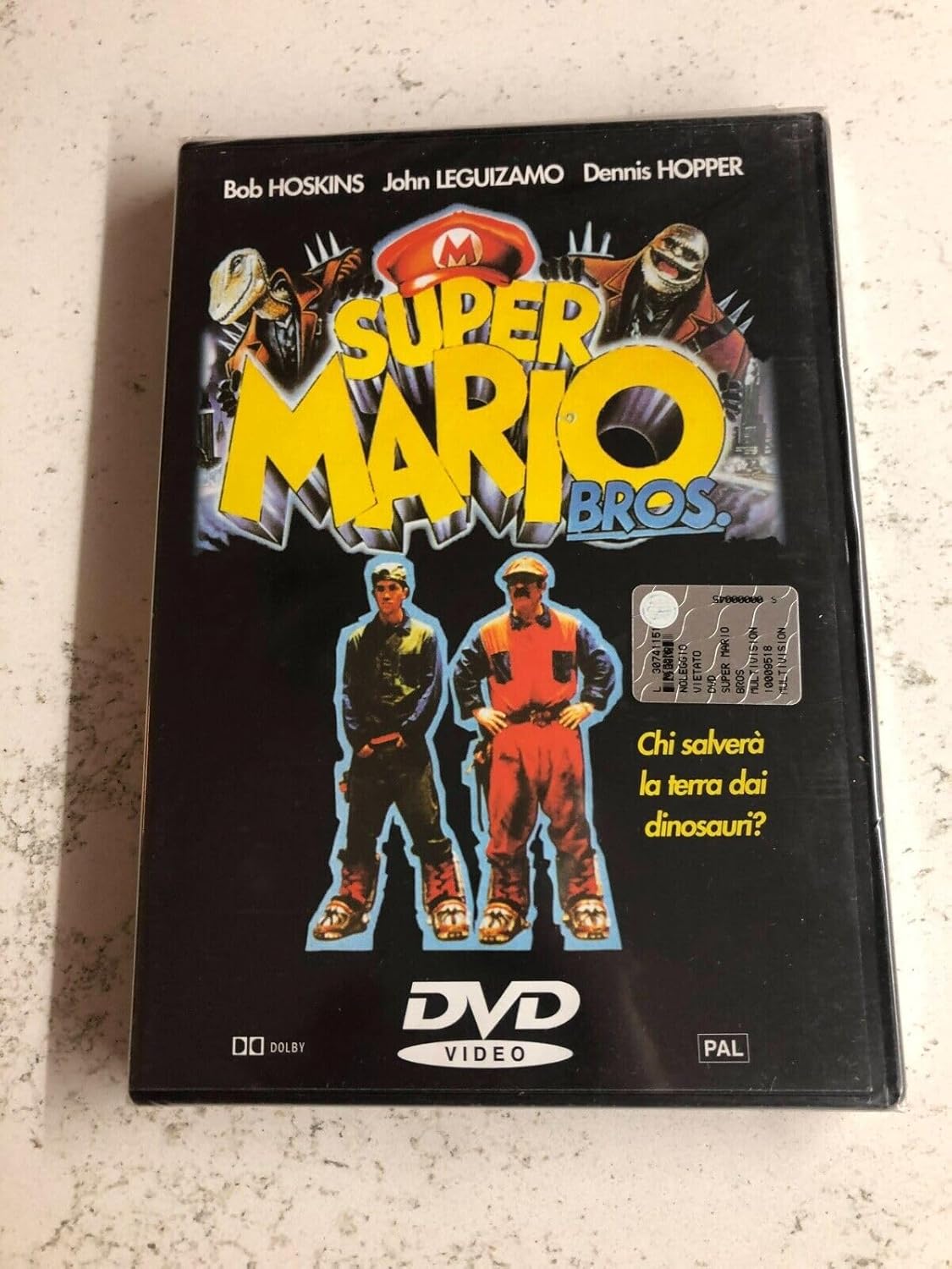 super mario bros (dvd) italian import: Amazon.co.uk: John Leguizamo ...