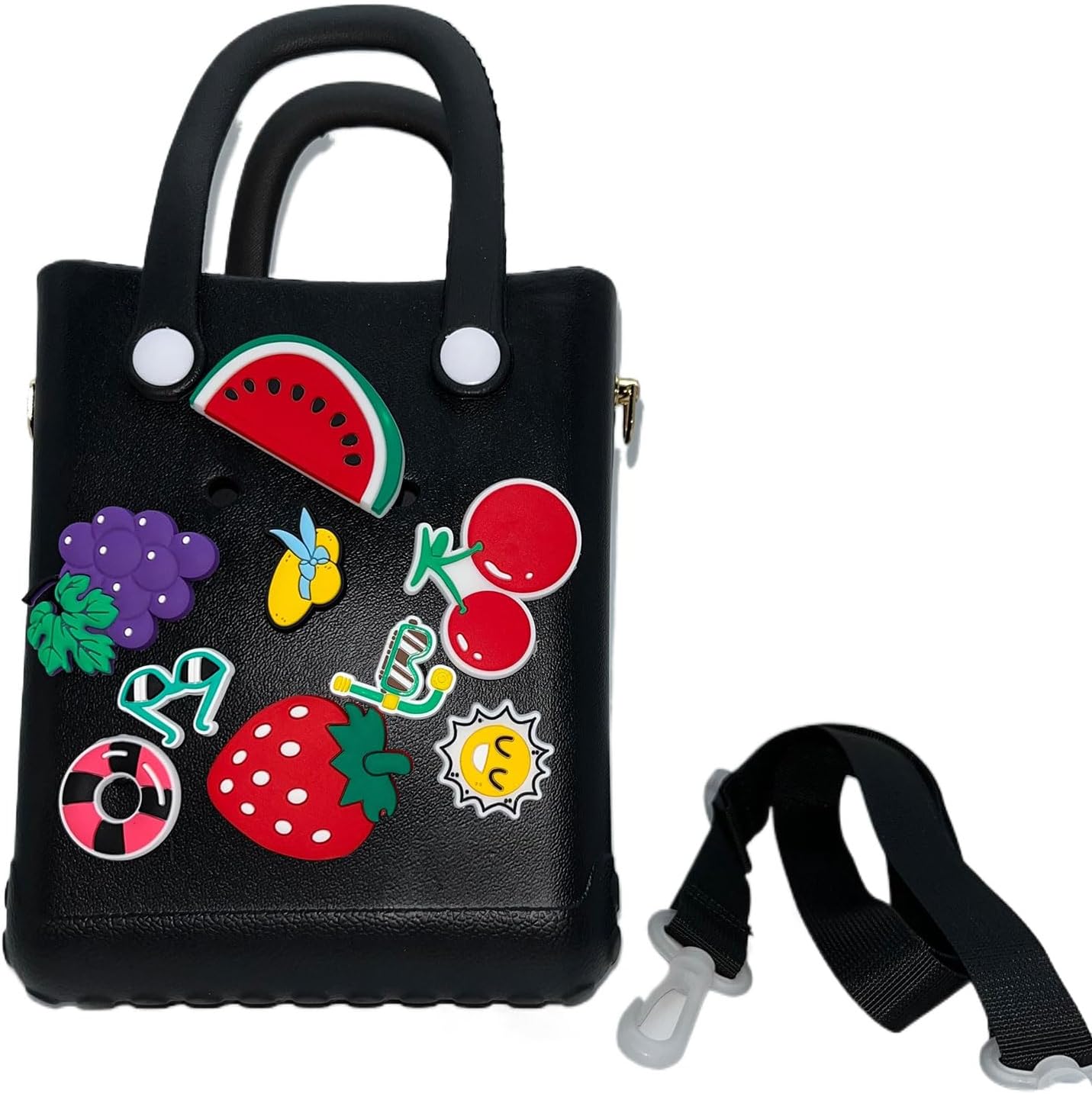 Amazon.com: Small Rubber Beach Bag Waterproof Mini Eva Tote Pool Bag ...