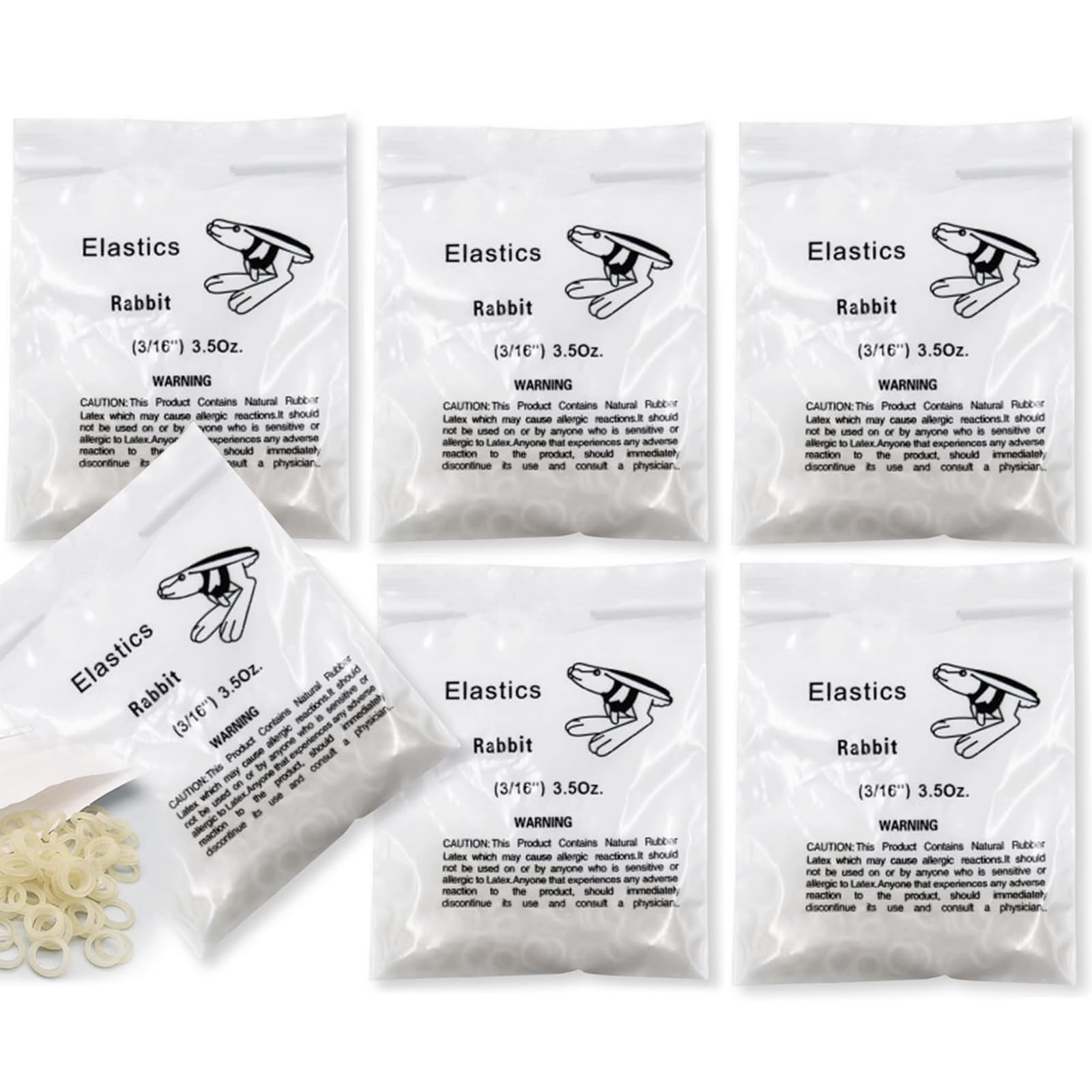 600 Pcs Orthodontic Elastic Bands, Intended Use Orthodontic Braces ...